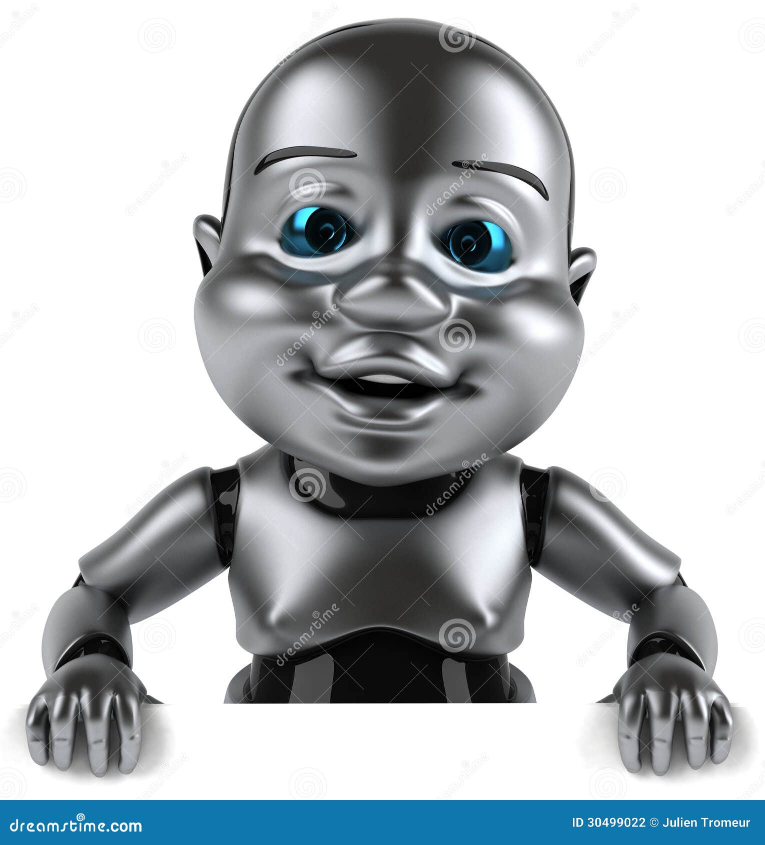 Baby robot stock illustration. Illustration of beauty - 30499022