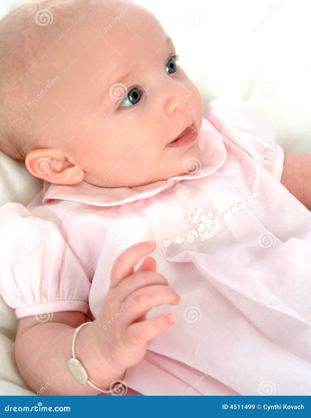 Baby In Roze Kleding Picture. Image: 4511499