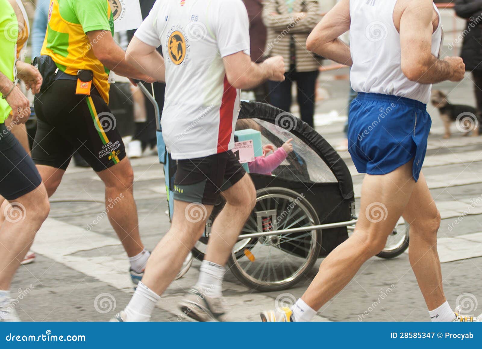 Baby runner editorial photography. Image of athletic - 28585347