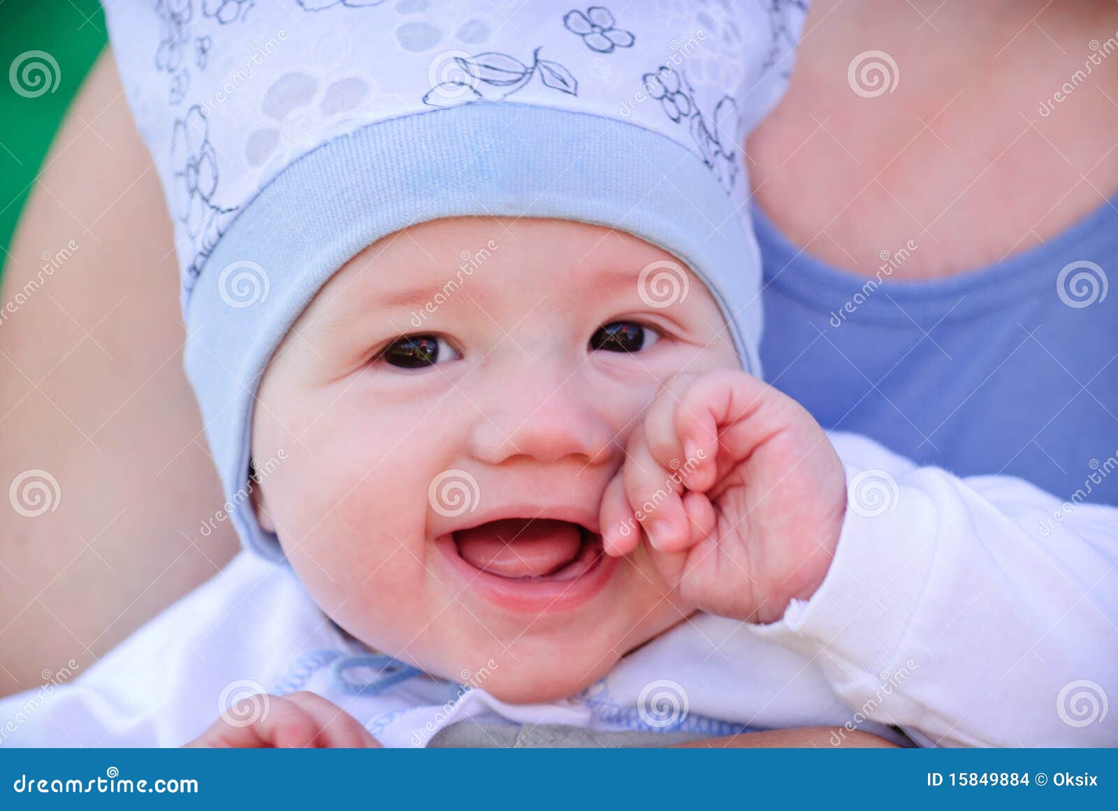 Baby s face stock photo. Image of childhood, small, cute - 15849884