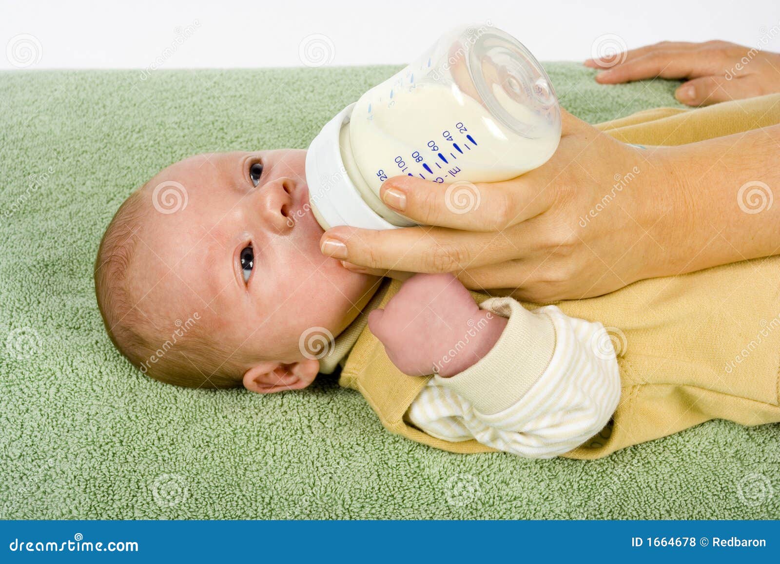 Baby s feeding stock photo. Image of infant, kids, milk - 1664678