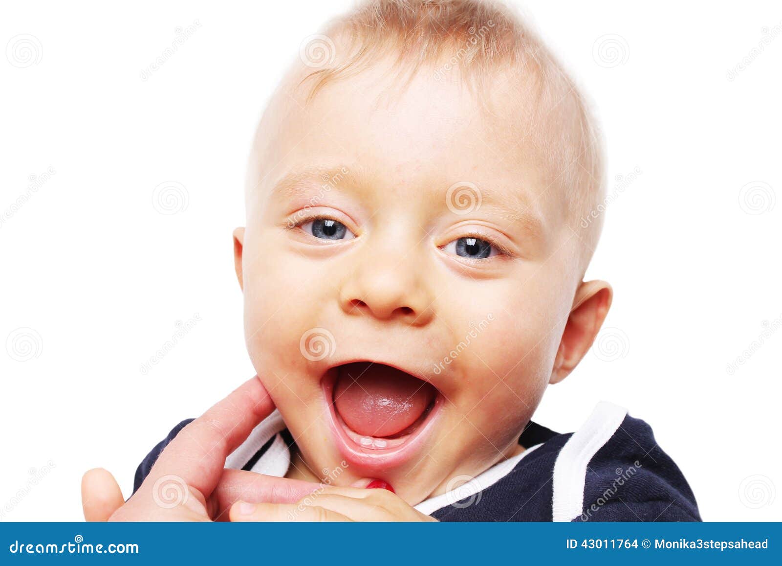 Baby S First Teeth - Happy Boy Stock Photo - Image of tooth, skin: 43011764
