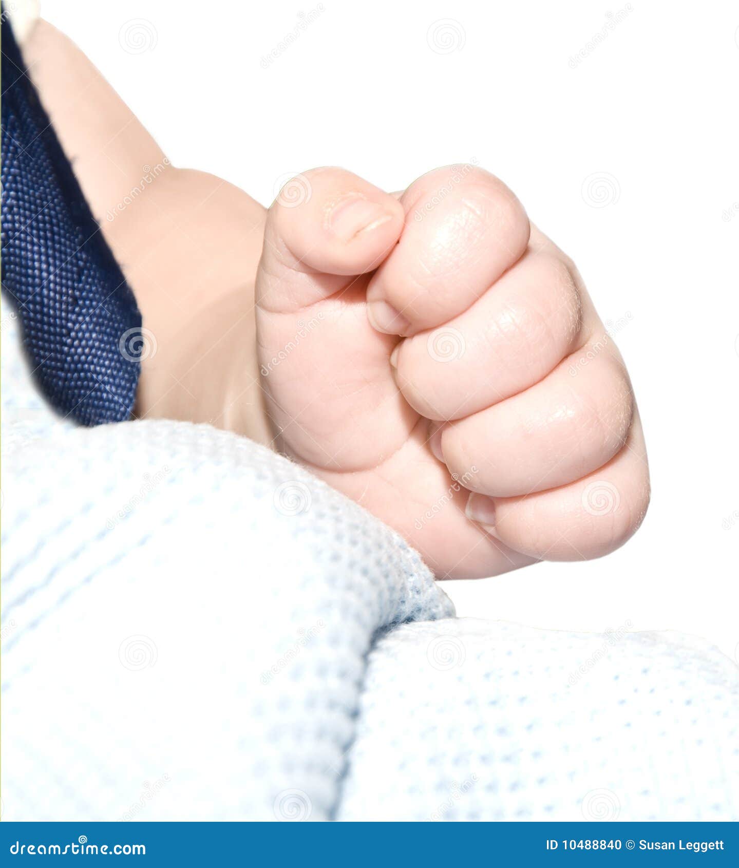 Baby s Hand Making a Fist stock photo. Image of hand - 10488840