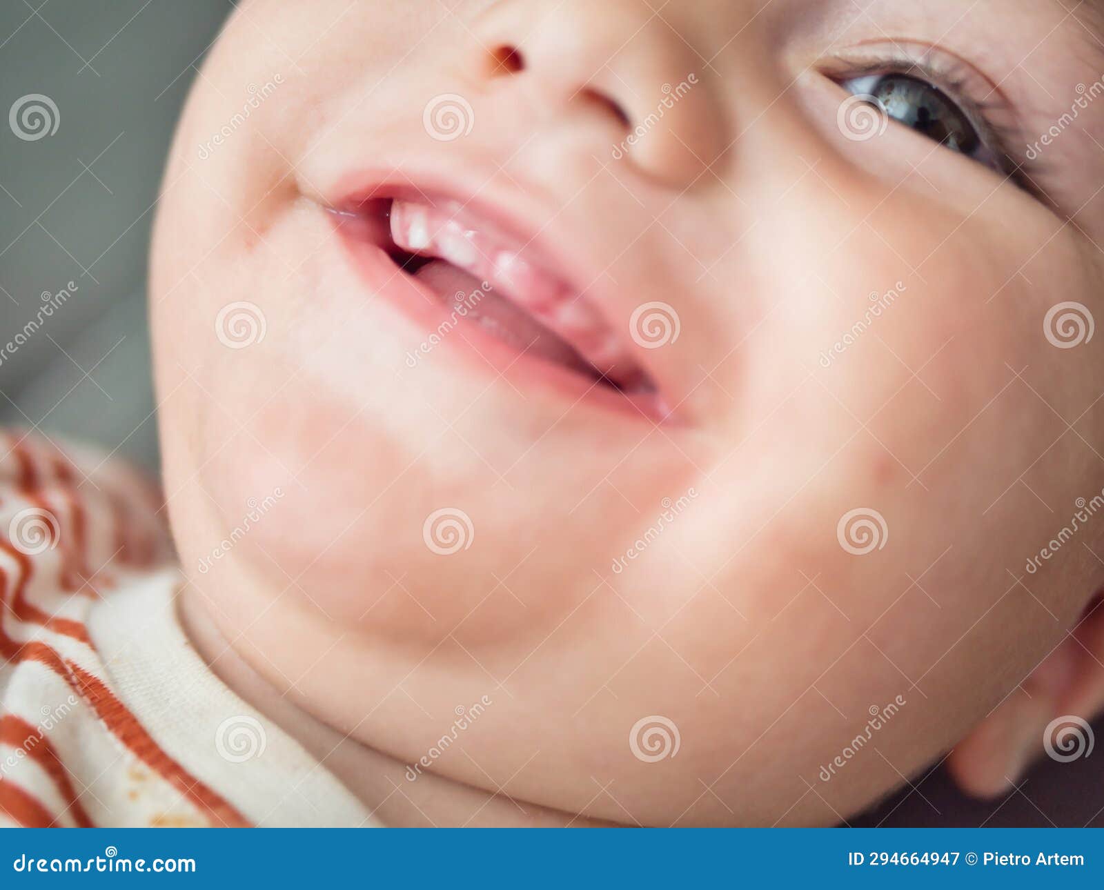 Baby S Mouth , the First Small Teeth Stock Image - Image of lifestyle ...