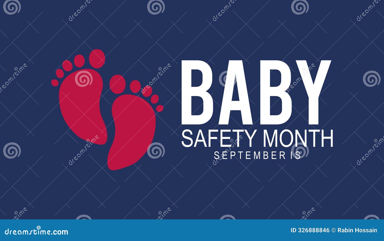 Baby Safety Month is Observed Every Year on September.Holiday Concept ...