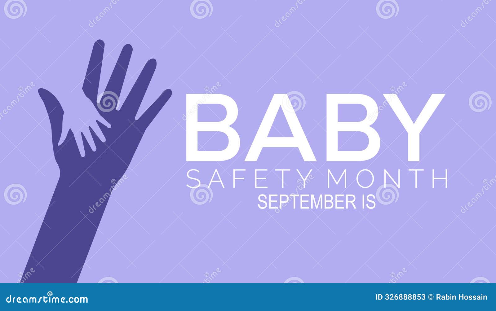 Baby Safety Month is Observed Every Year on September.Holiday Concept ...