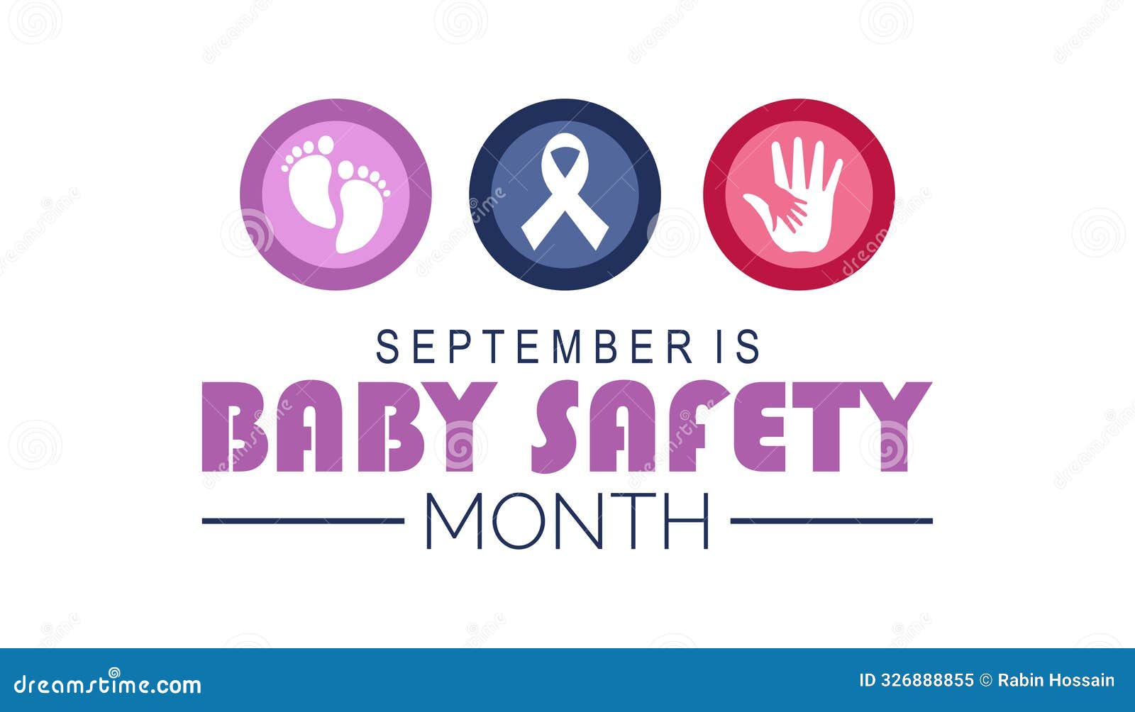 Baby Safety Month is Observed Every Year on September.Holiday Concept ...