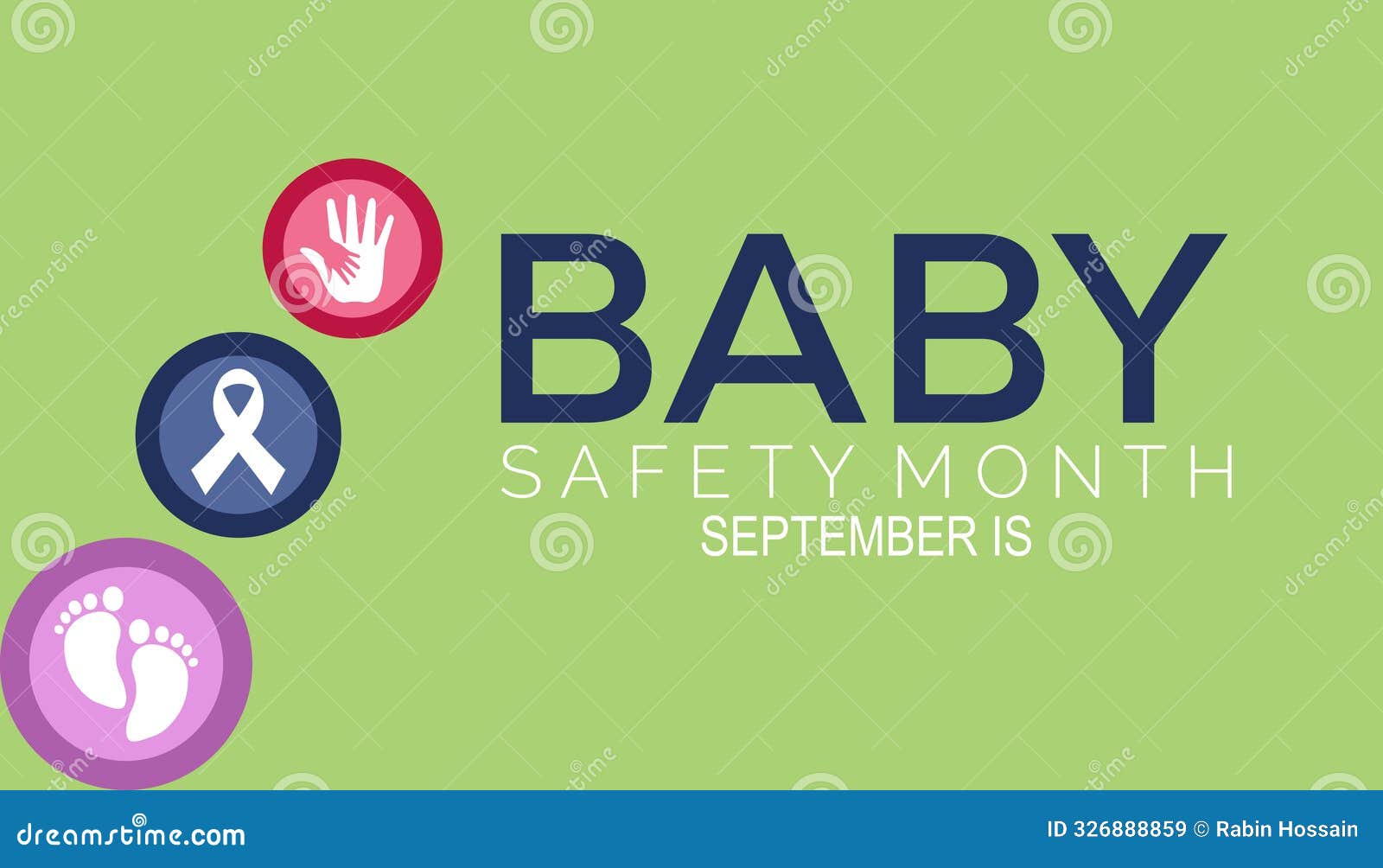 Baby Safety Month is Observed Every Year on September.Holiday Concept ...