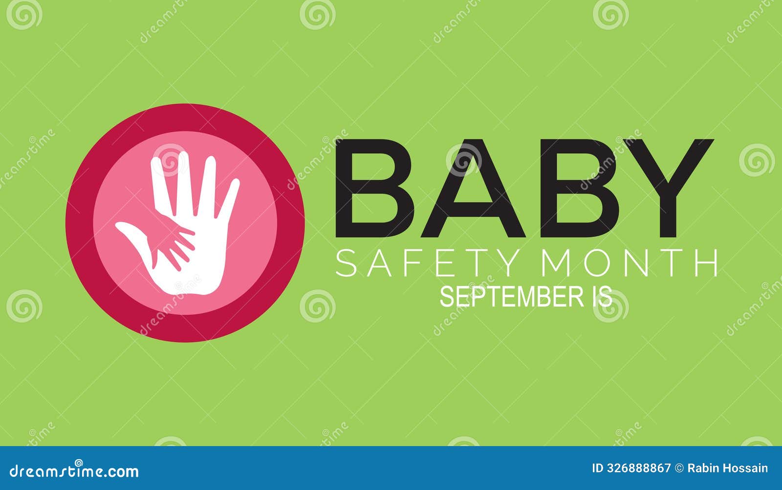Baby Safety Month is Observed Every Year on September.Holiday Concept ...