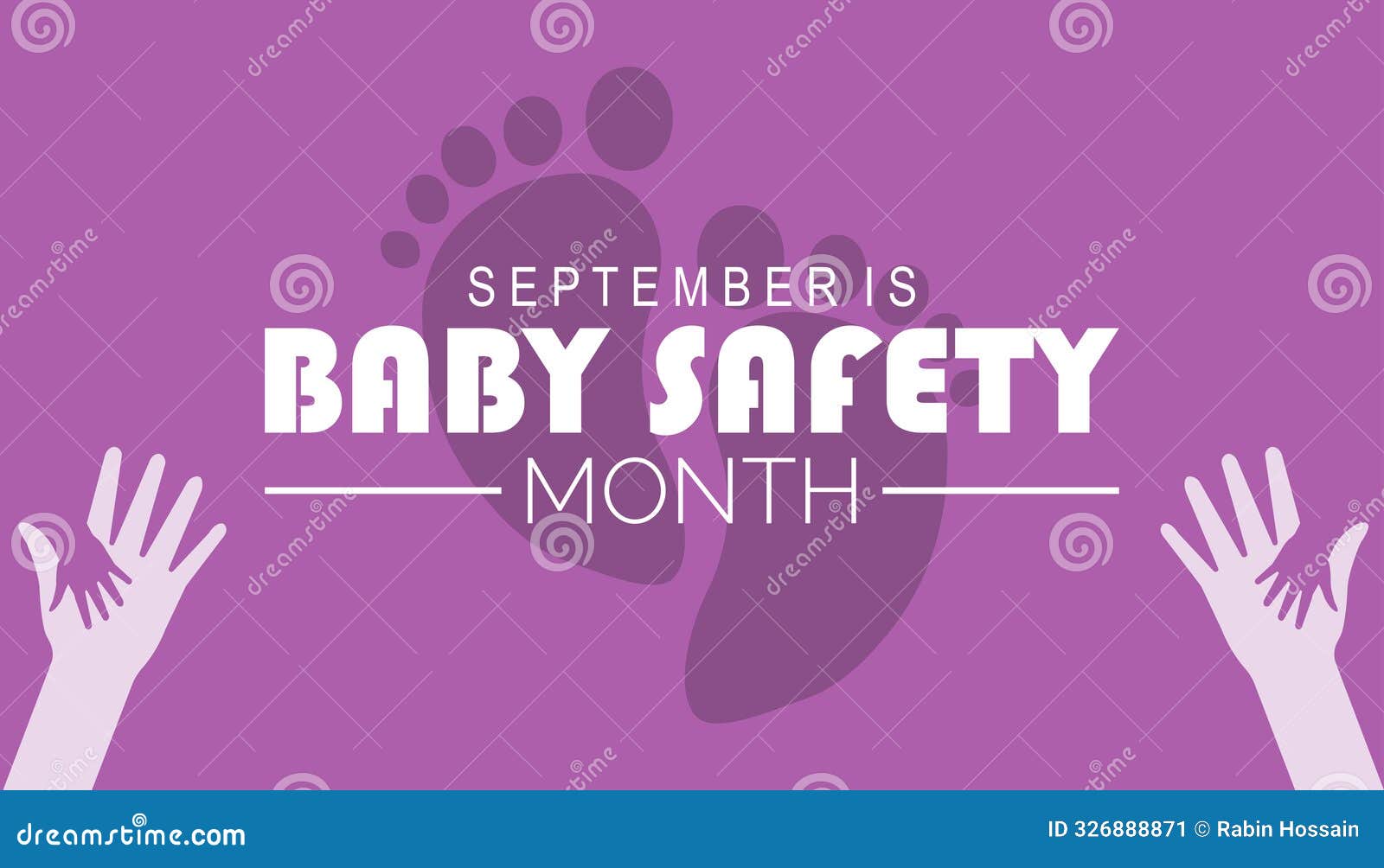 Baby Safety Month is Observed Every Year on September.Holiday Concept ...