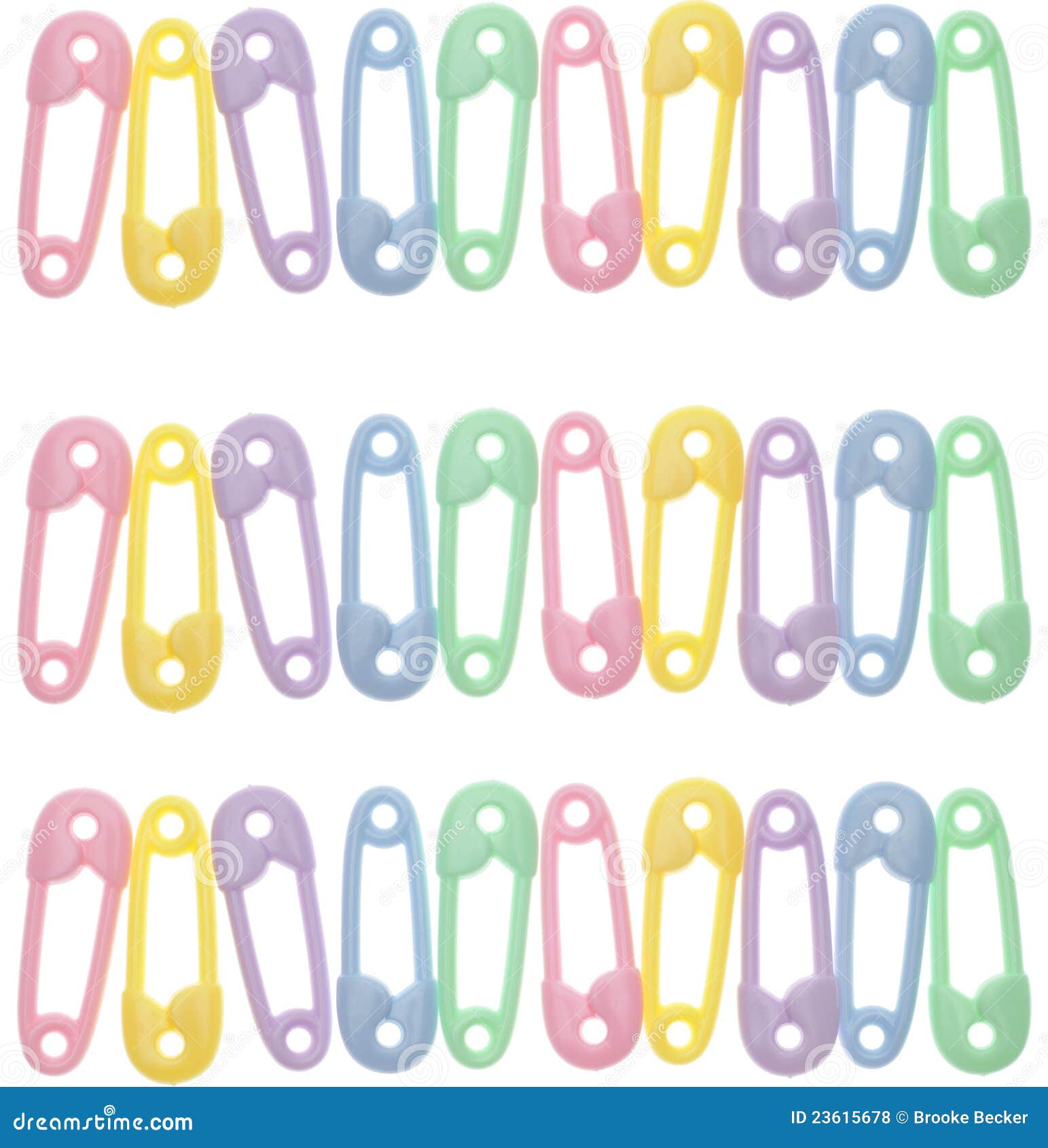 Baby Safety Pin Background stock photo. Image of studio - 23615678