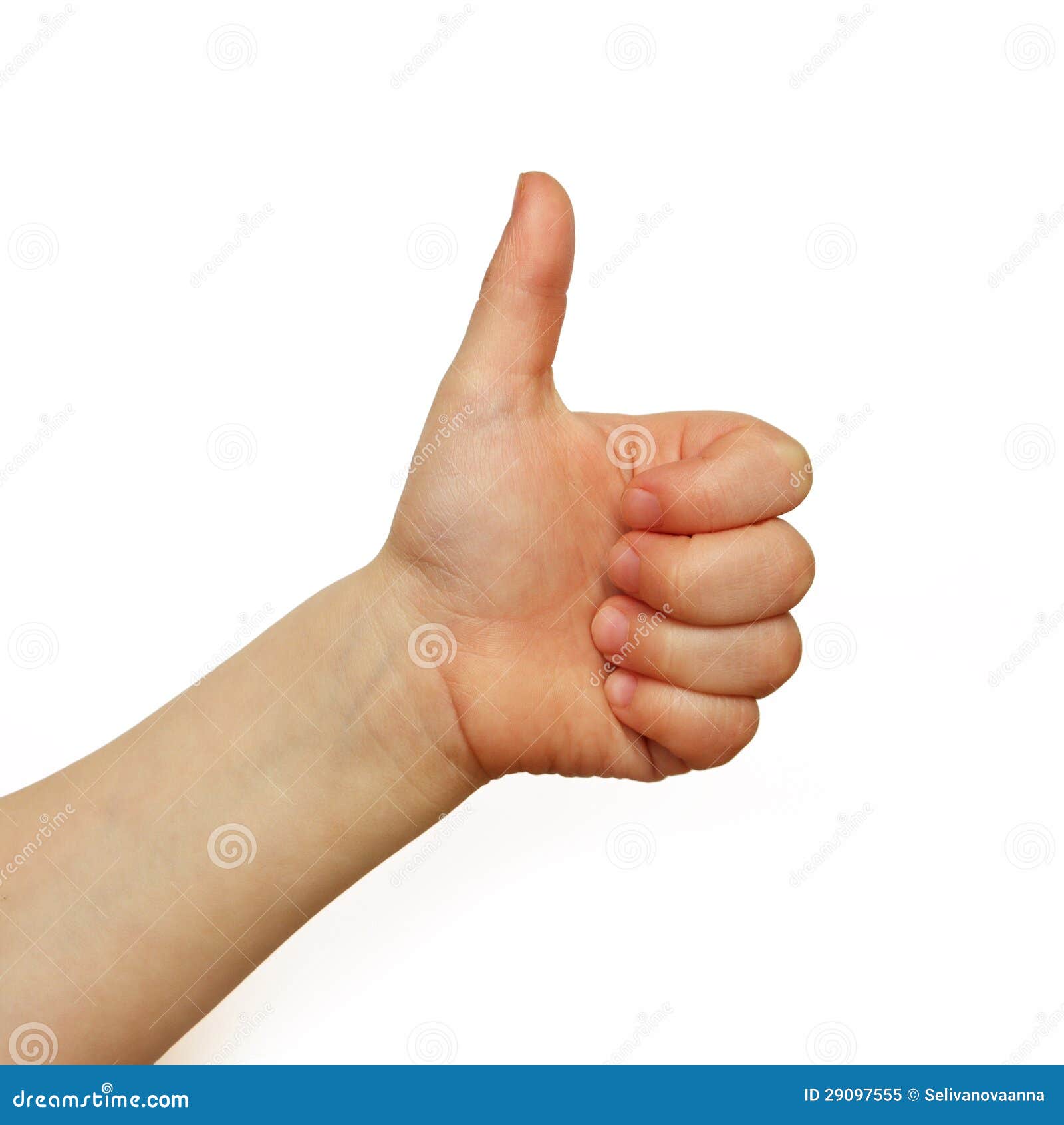 Baby said yes stock image. Image of finger, palm, idea - 29097555