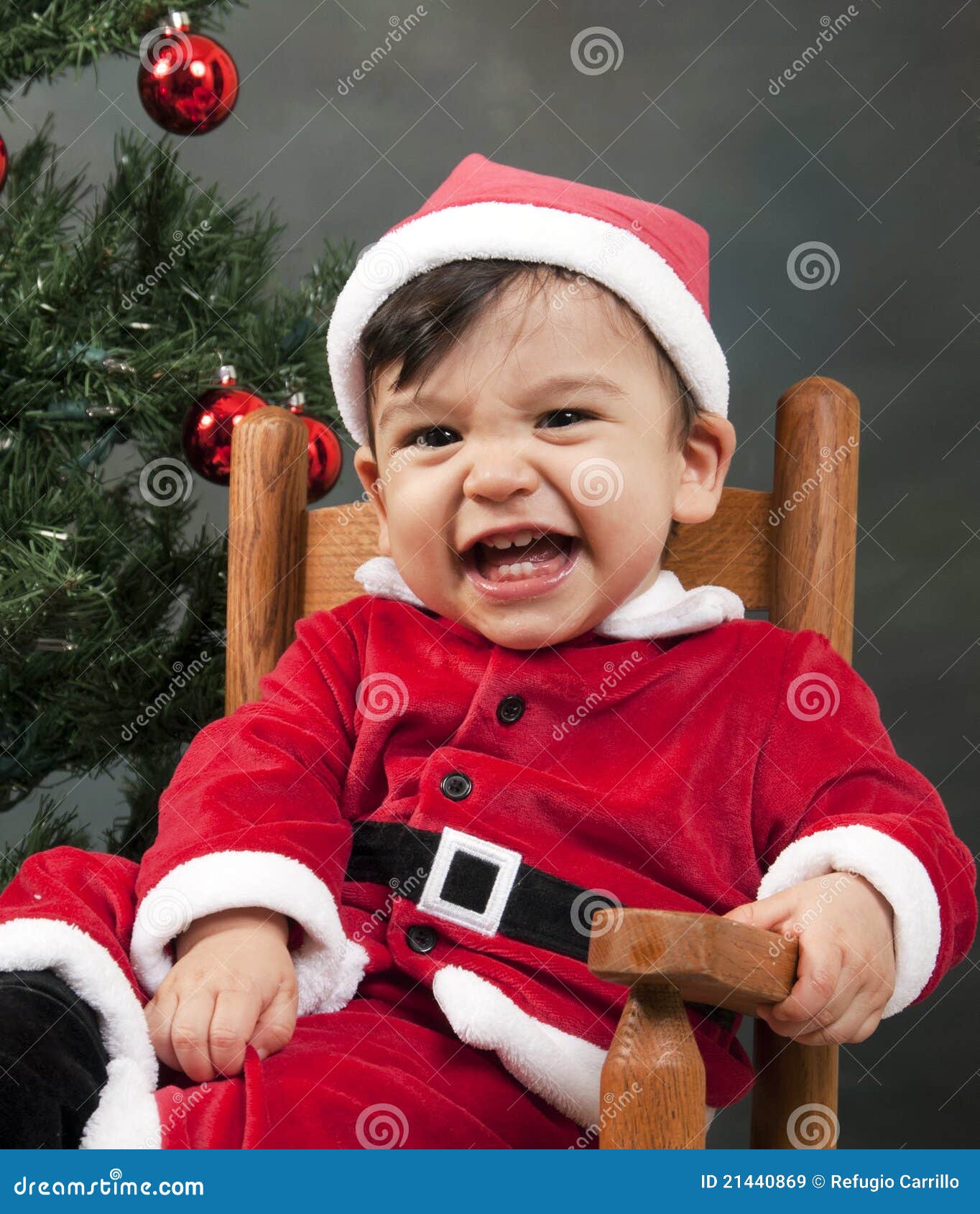 Baby Santa stock image. Image of clause, gifts, christmas - 21440869