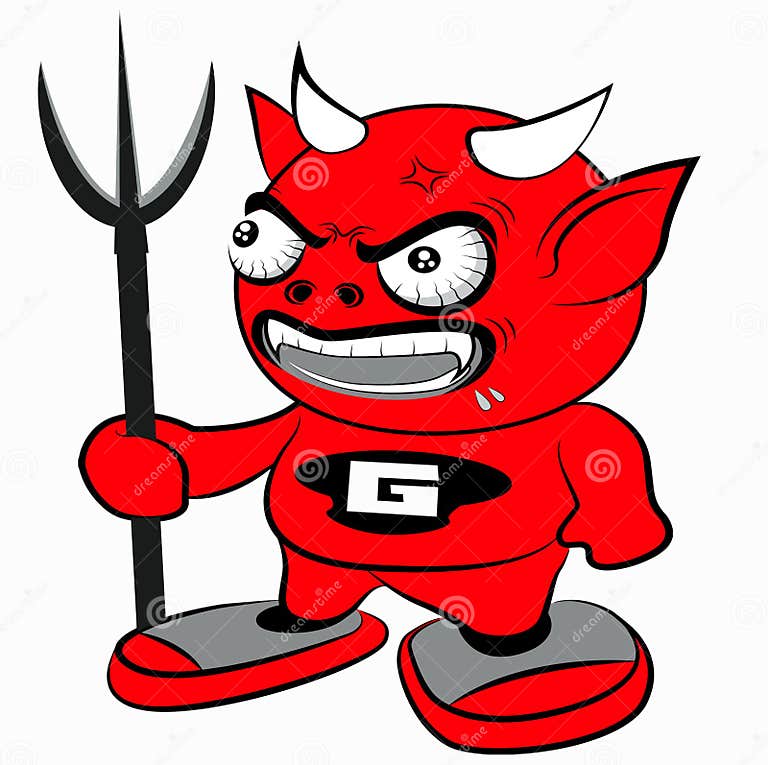 Baby satan stock vector. Illustration of death, graphic - 40939254