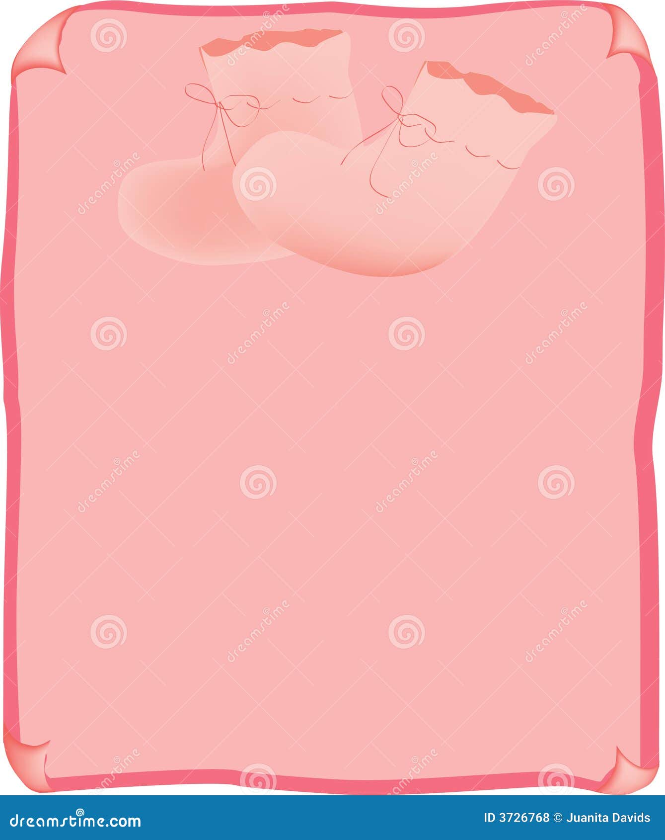 Baby scroll stock illustration. Illustration of exhibit - 3726768