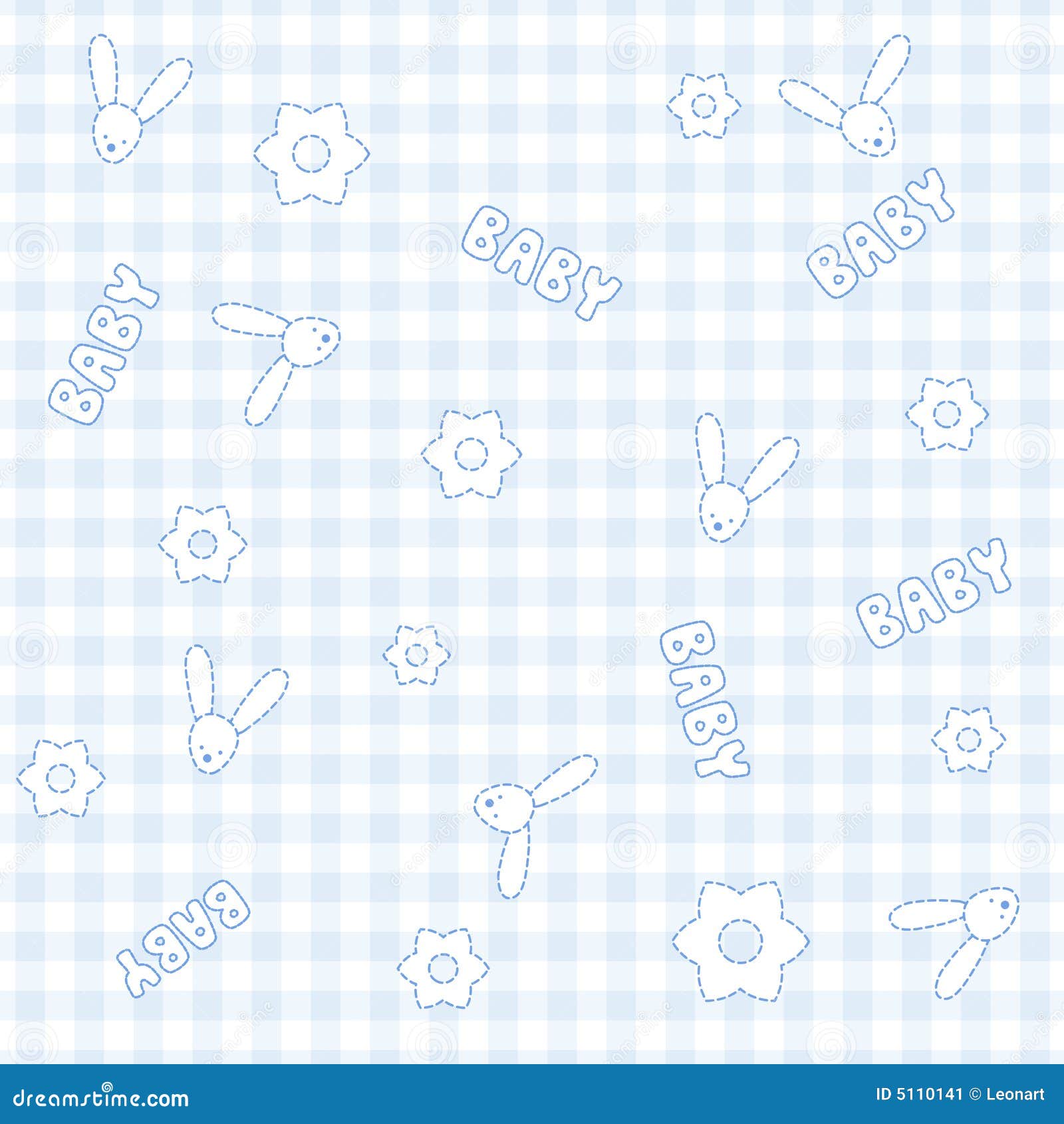 Baby seamless pattern stock vector. Illustration of fabric - 5110141