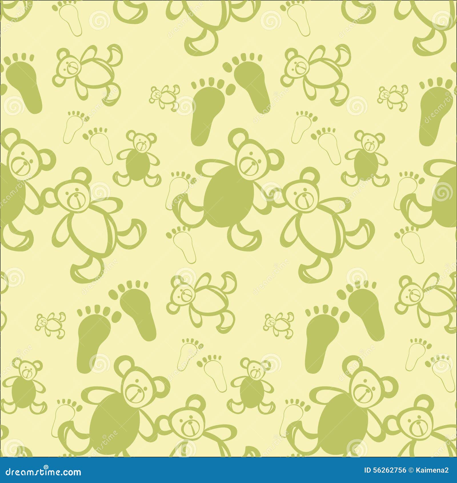 Baby seamless pattern. stock illustration. Illustration of cartoon ...