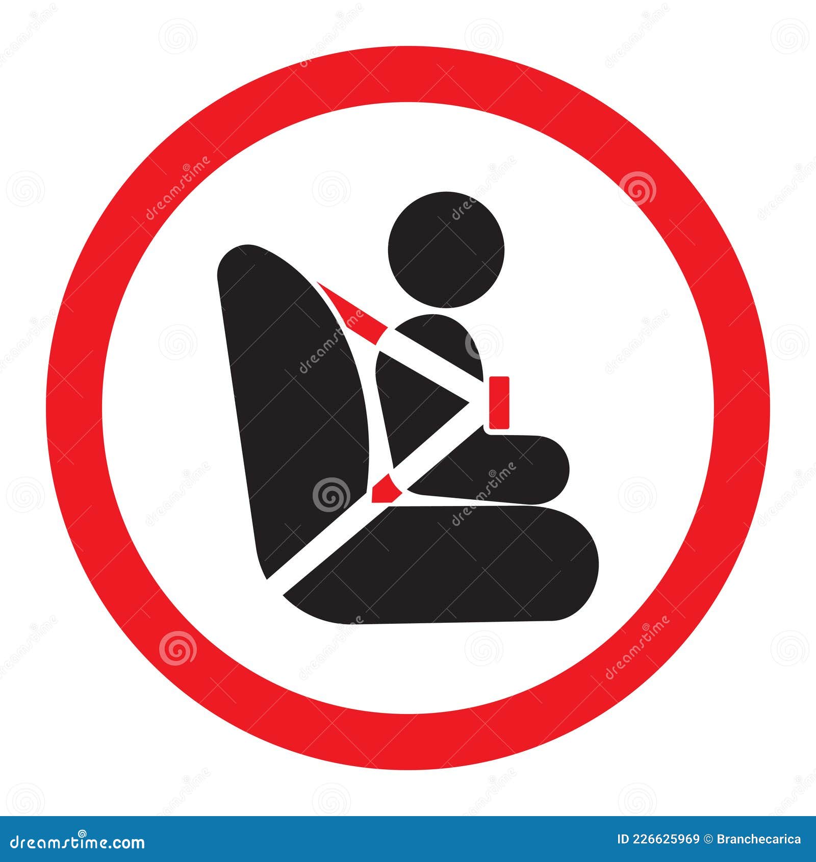 Baby Car Seat, Toddle Car Seat - Safe Child Traveling Icons Stock ...