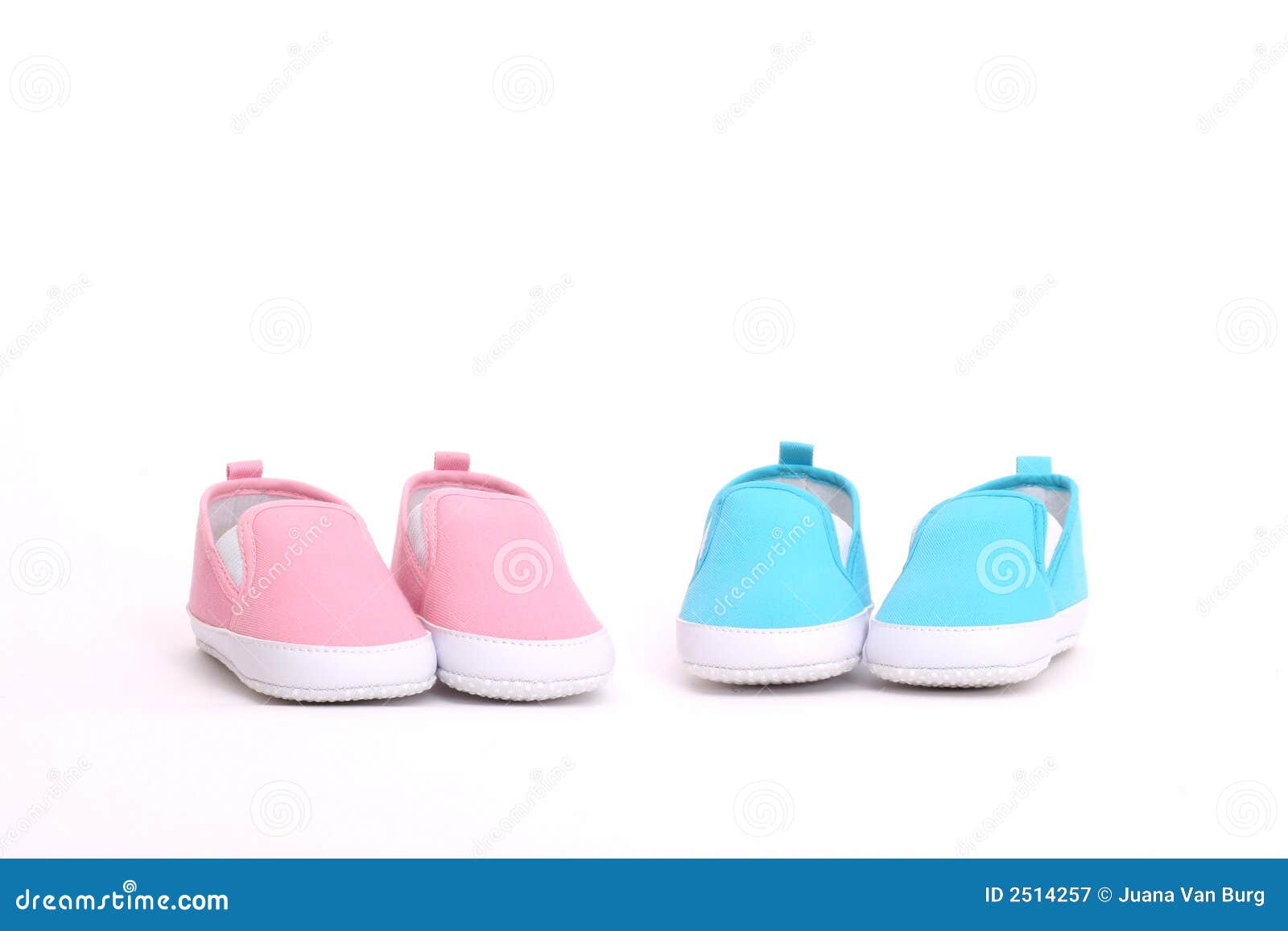 Baby shoes stock image. Image of blue, pink, children - 2514257
