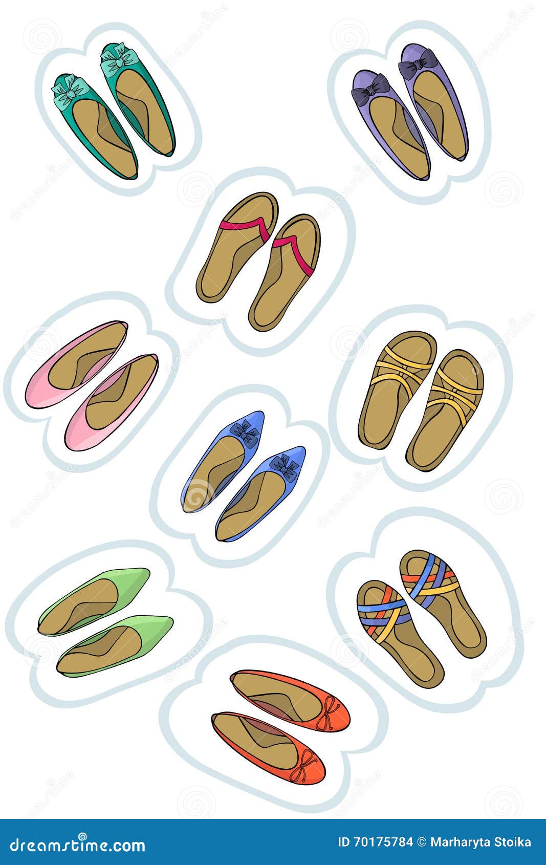 Baby Shoes Sticker. Labels Vector. Stock Vector - Illustration of ...