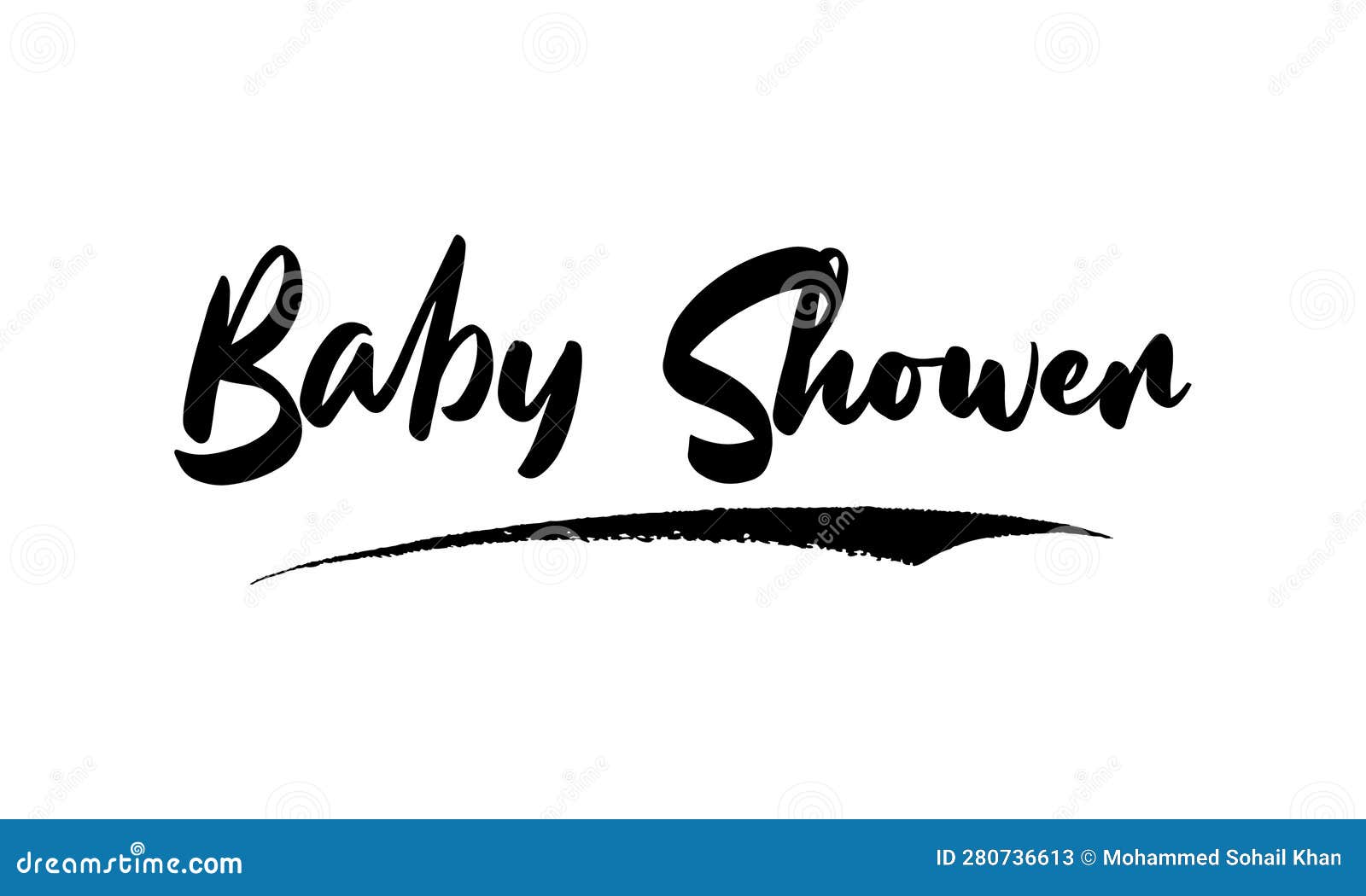 Baby Shower Text Typography Lettering Vector Design Quote Stock Vector ...
