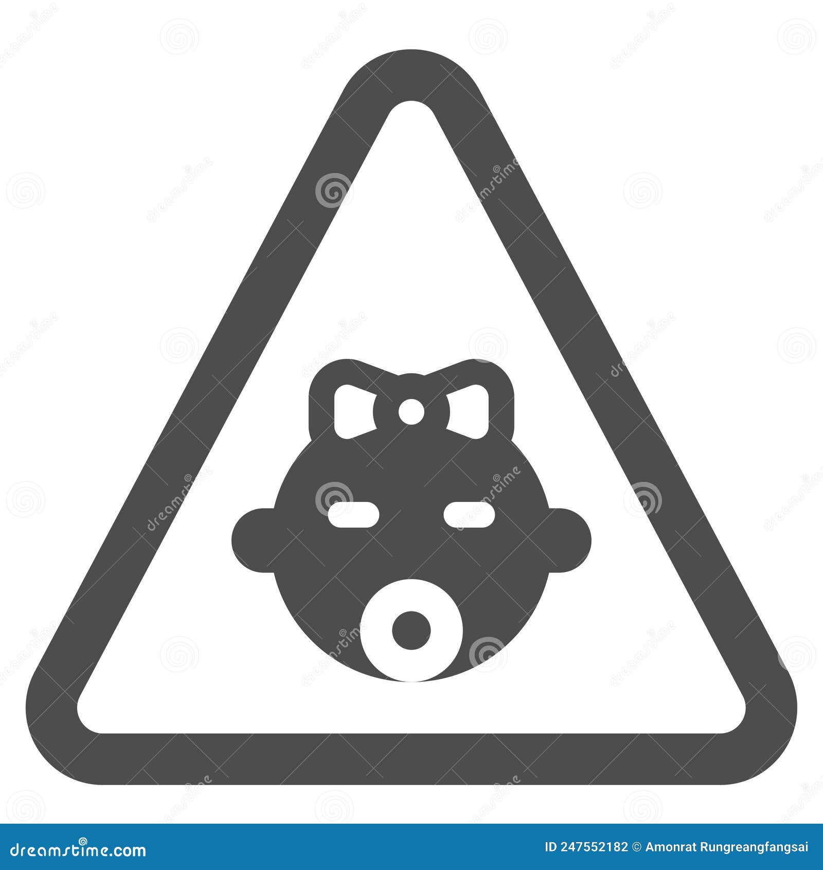 Baby Sign Icon, Sign and Symbol Vector Stock Vector - Illustration of ...