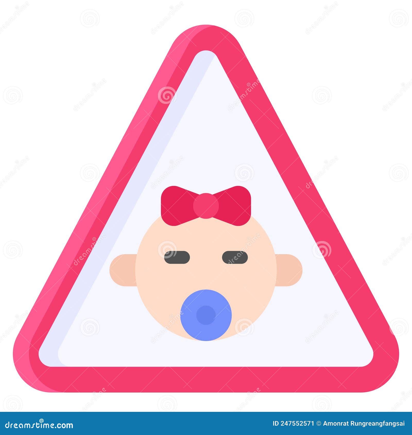 Baby Sign Icon, Sign and Symbol Vector Stock Vector - Illustration of ...