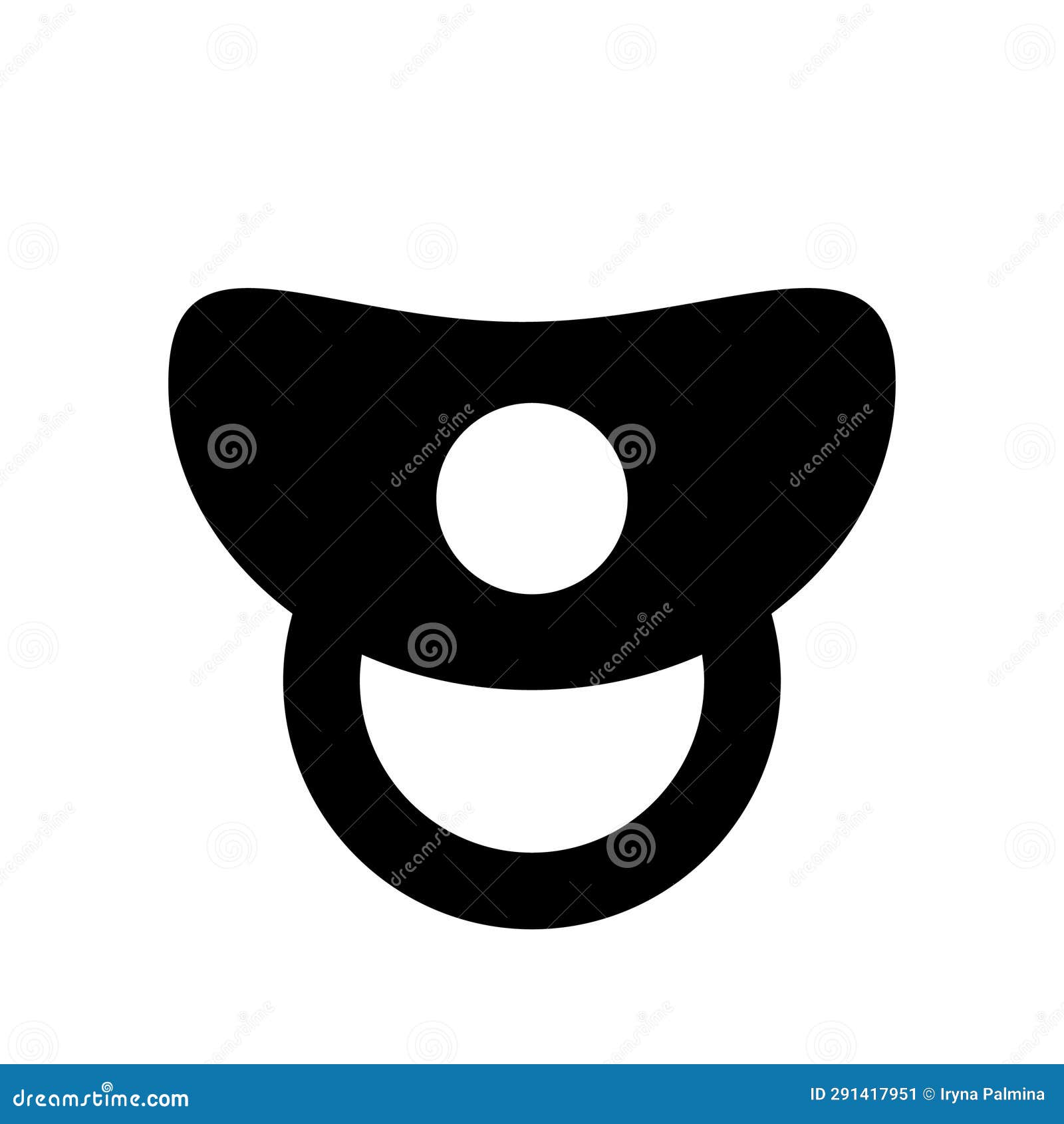 Rubber Teething Ring Cartoon Vector Illustration | CartoonDealer.com ...