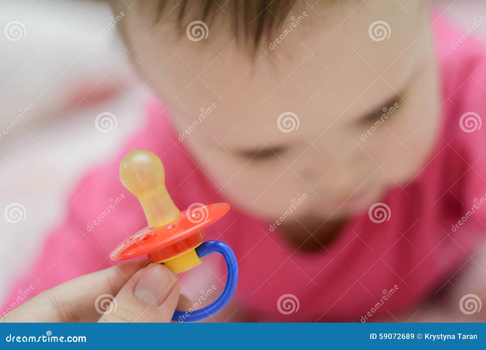 Baby silicone pacifier stock image. Image of baby, accessory - 59072689
