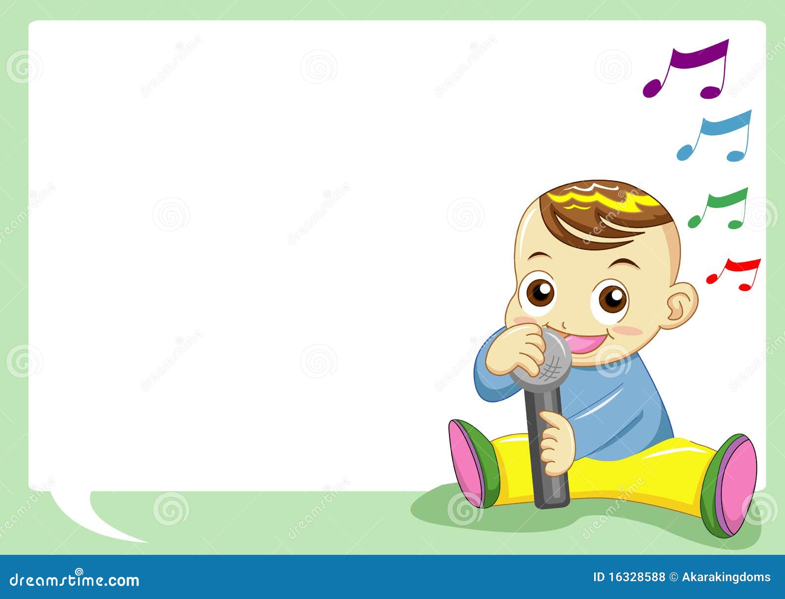 Baby Singing Stock Illustrations – 1,940 Baby Singing Stock ...