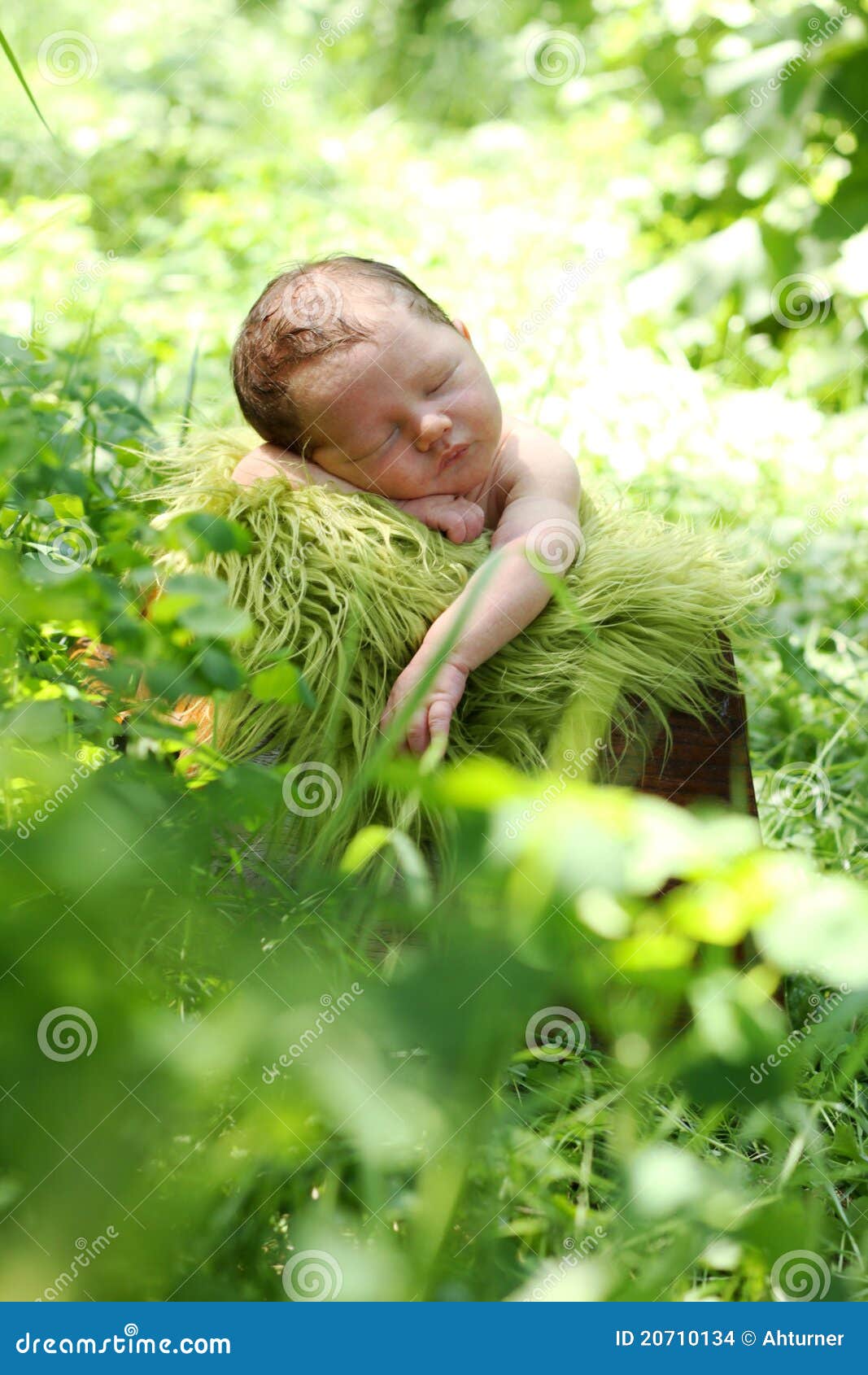 Baby sleeping outside stock photo. Image of elbows, face - 20710134