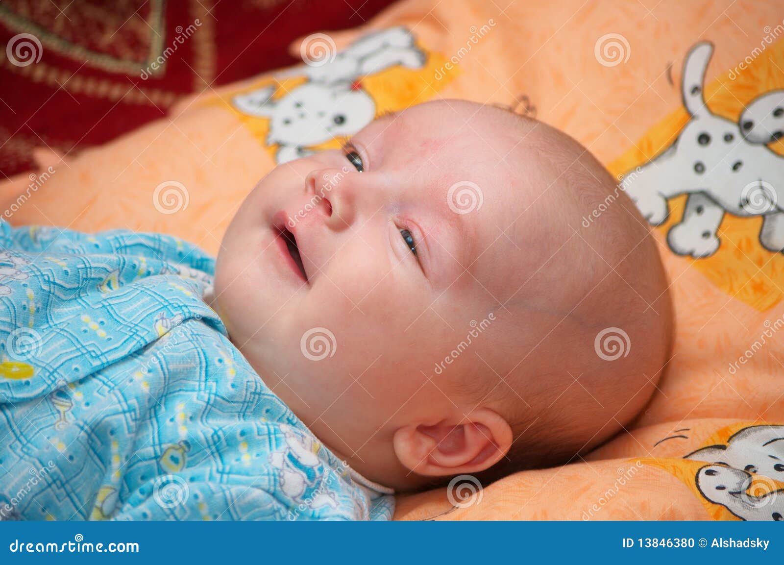 Baby smile stock photo. Image of children, portrait, facial - 13846380