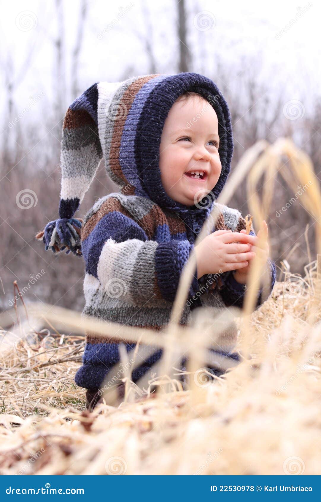 Baby smile stock photo. Image of field, youth, laughing - 22530978