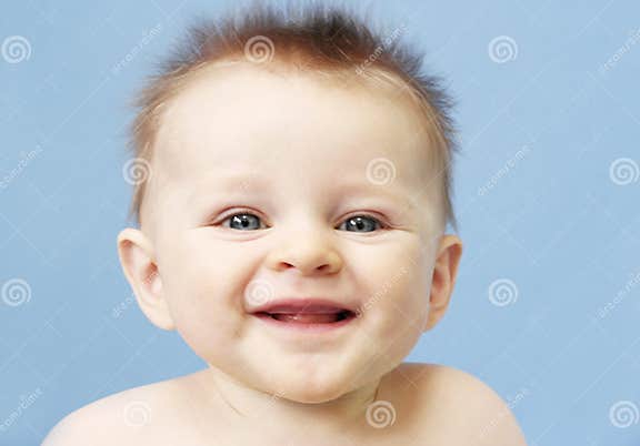 Baby Smiling stock photo. Image of eyes, infant, little - 1069022