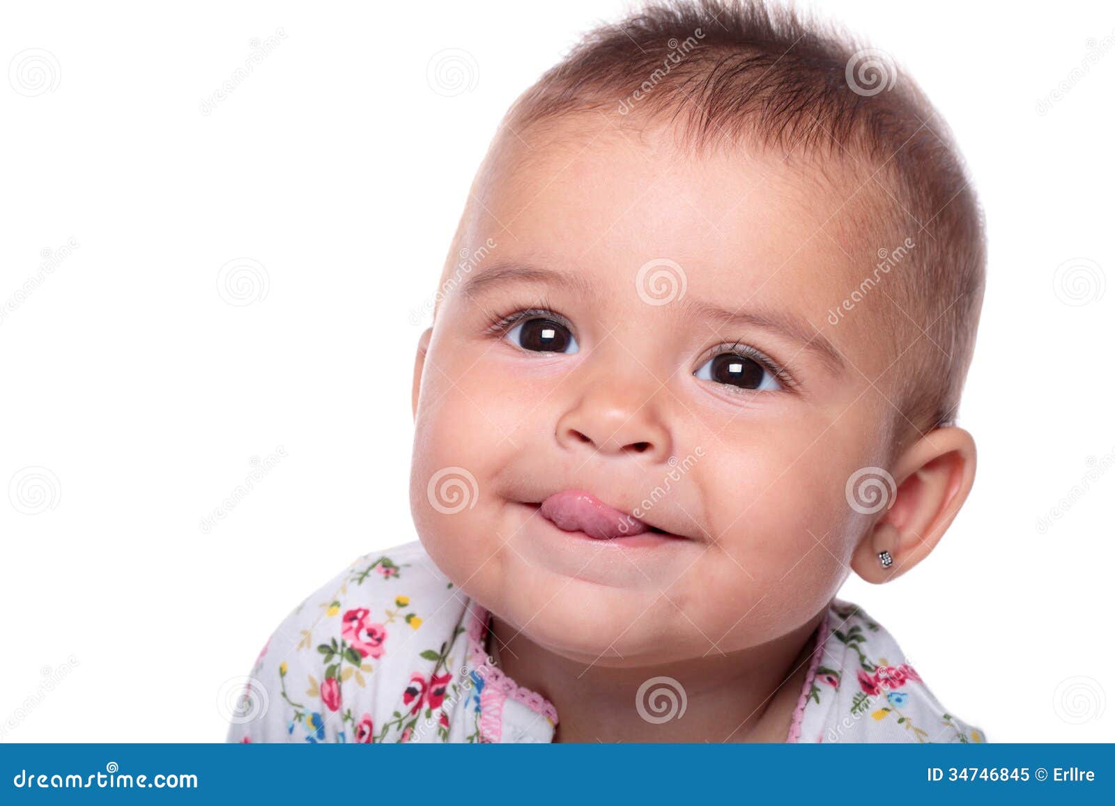 Baby smiling stock image. Image of laugh, smile, face - 34746845