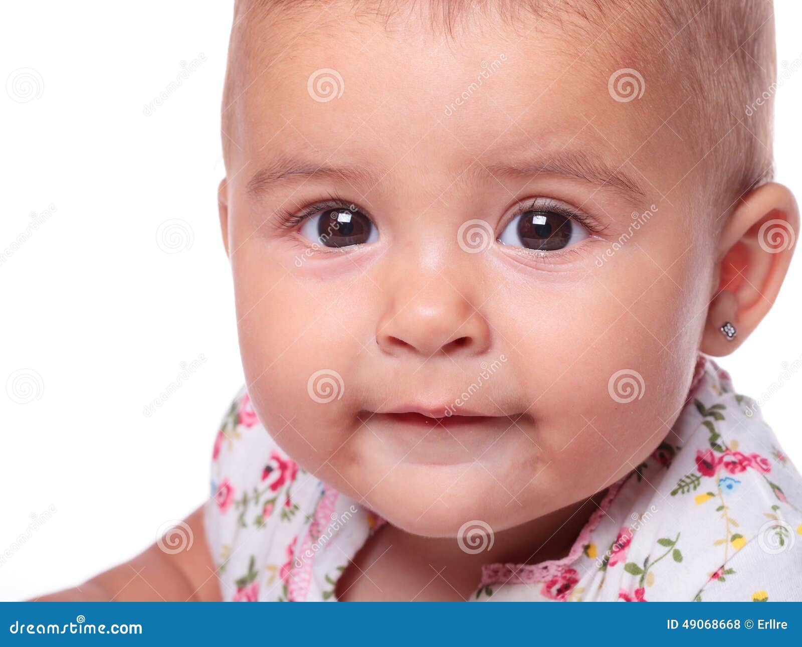Baby smiling stock photo. Image of expression, funny - 49068668