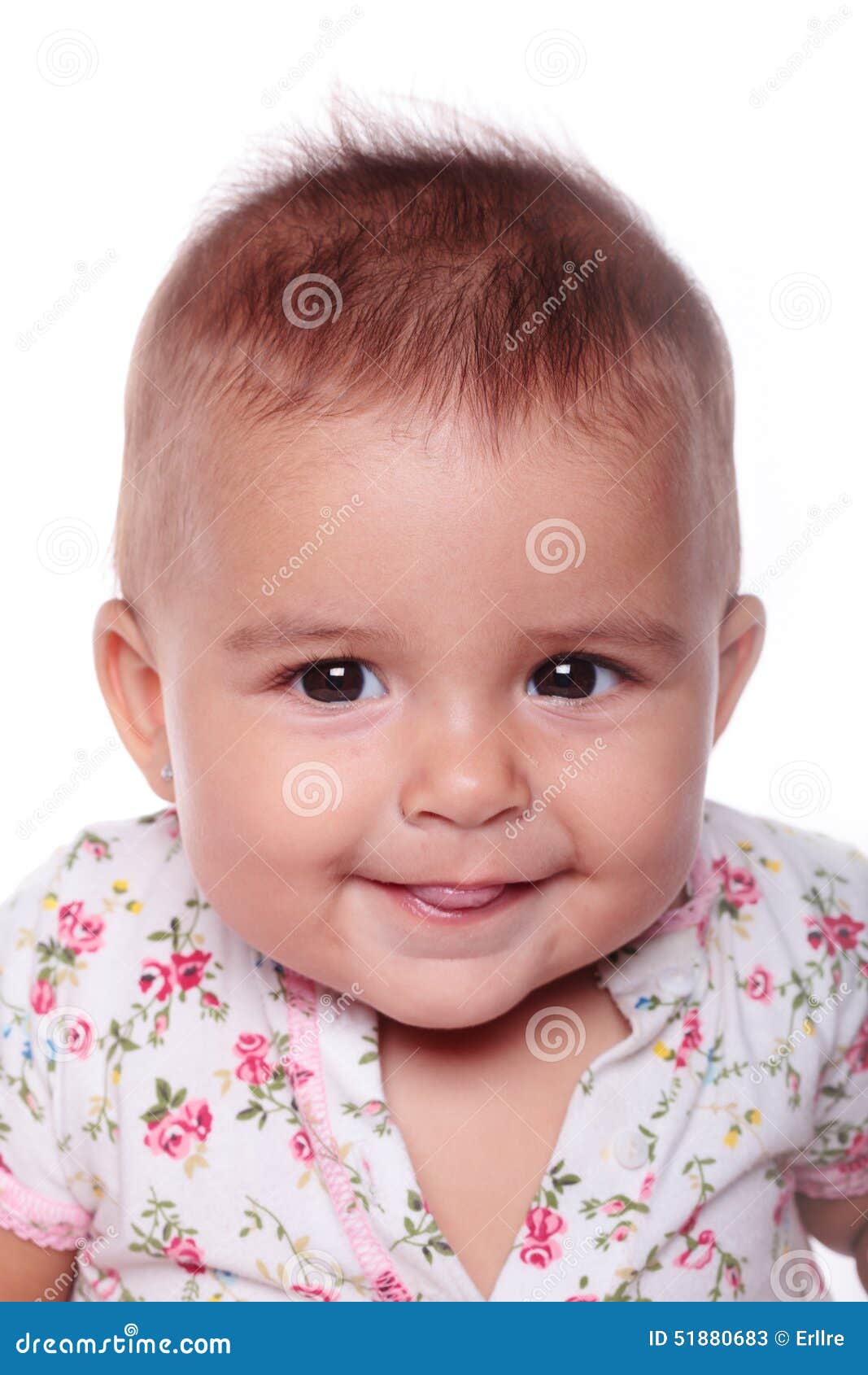 Baby smiling stock image. Image of newborn, happy, baby - 51880683