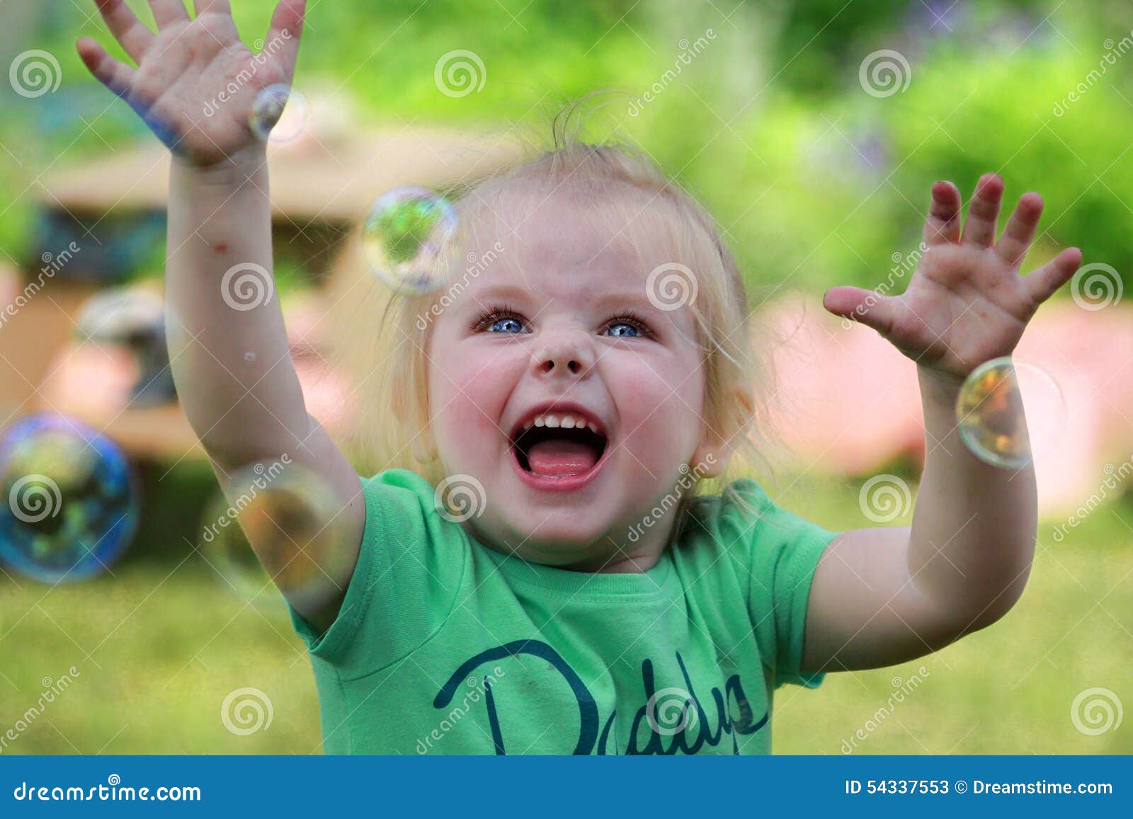 Baby with soap bubbles stock image. Image of soap, holliday - 54337553