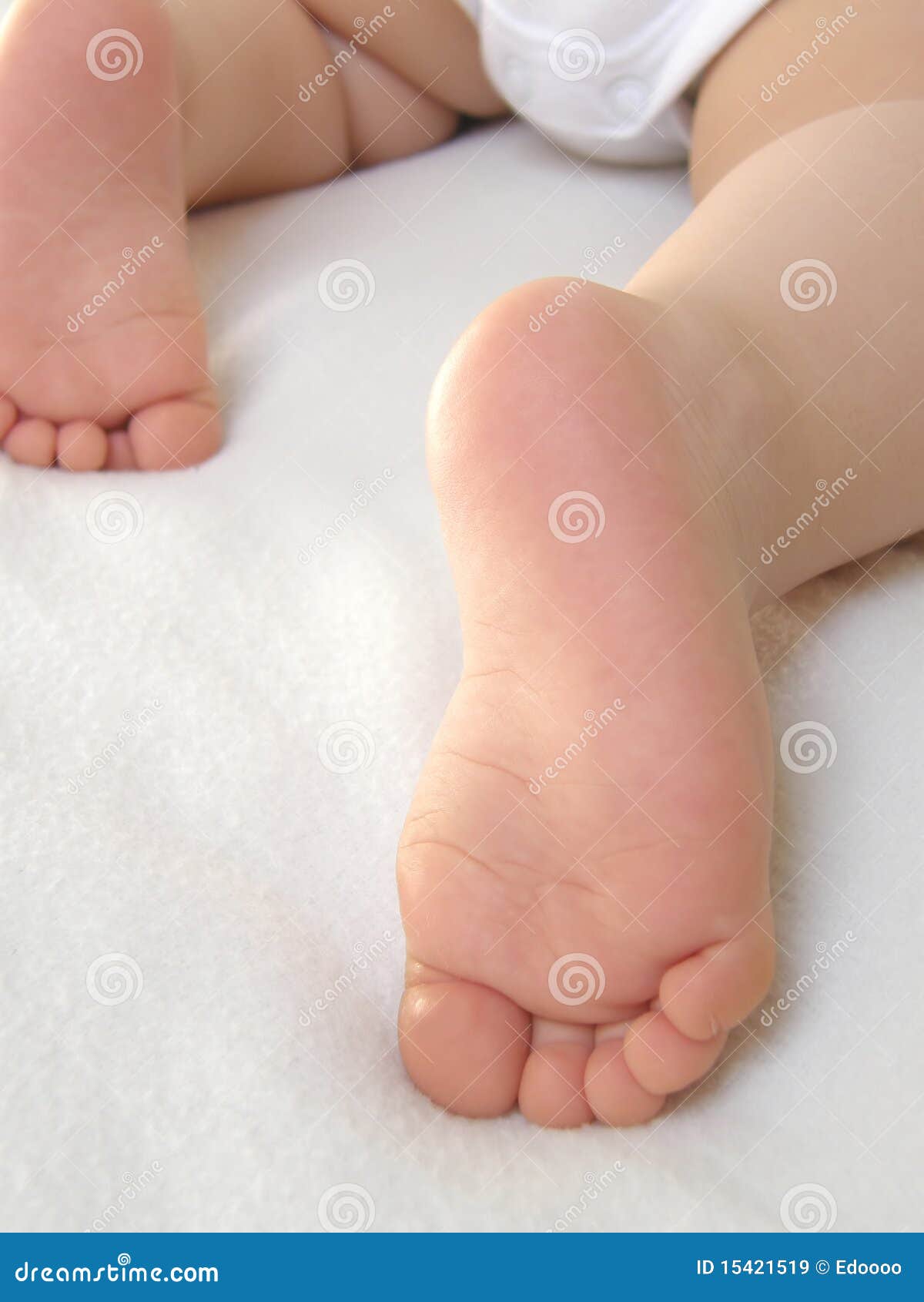 Baby sole stock image. Image of sleeping, white, fingers - 15421519