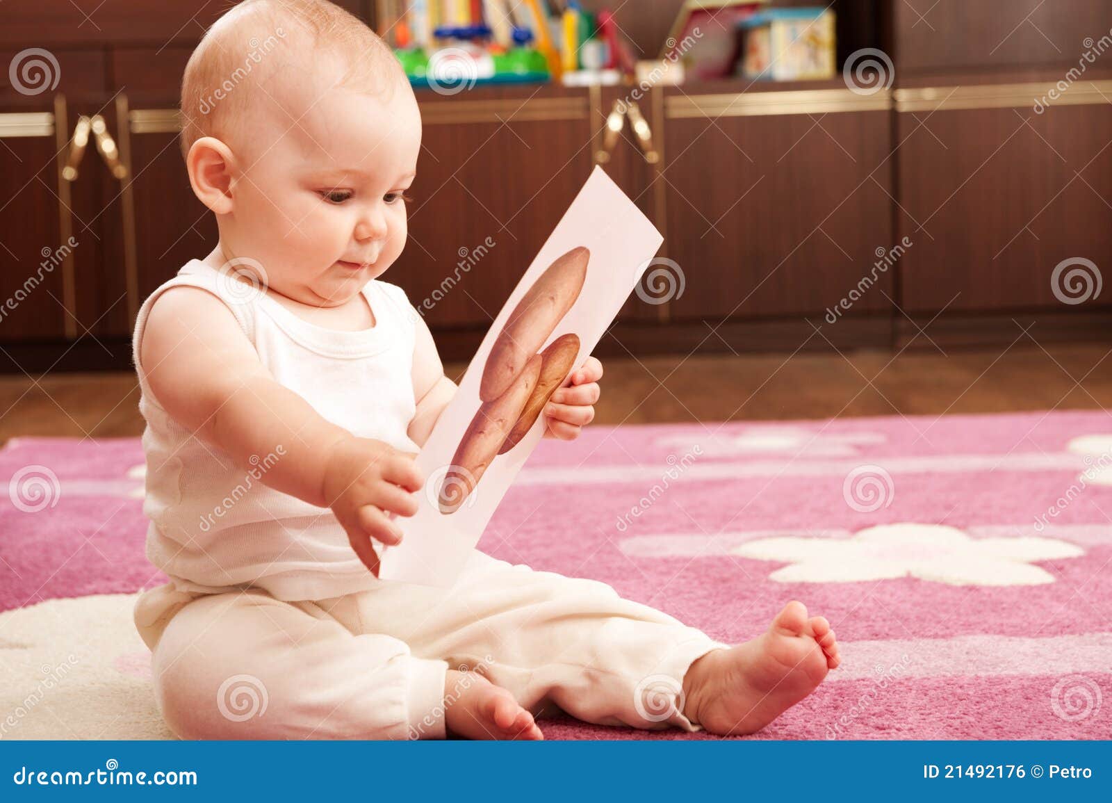 Baby study vegetables stock photo. Image of developmant - 21492176