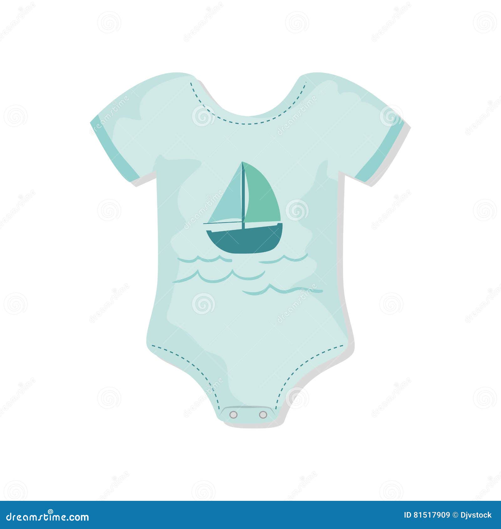 Baby suit clothes stock vector. Illustration of children - 81517909