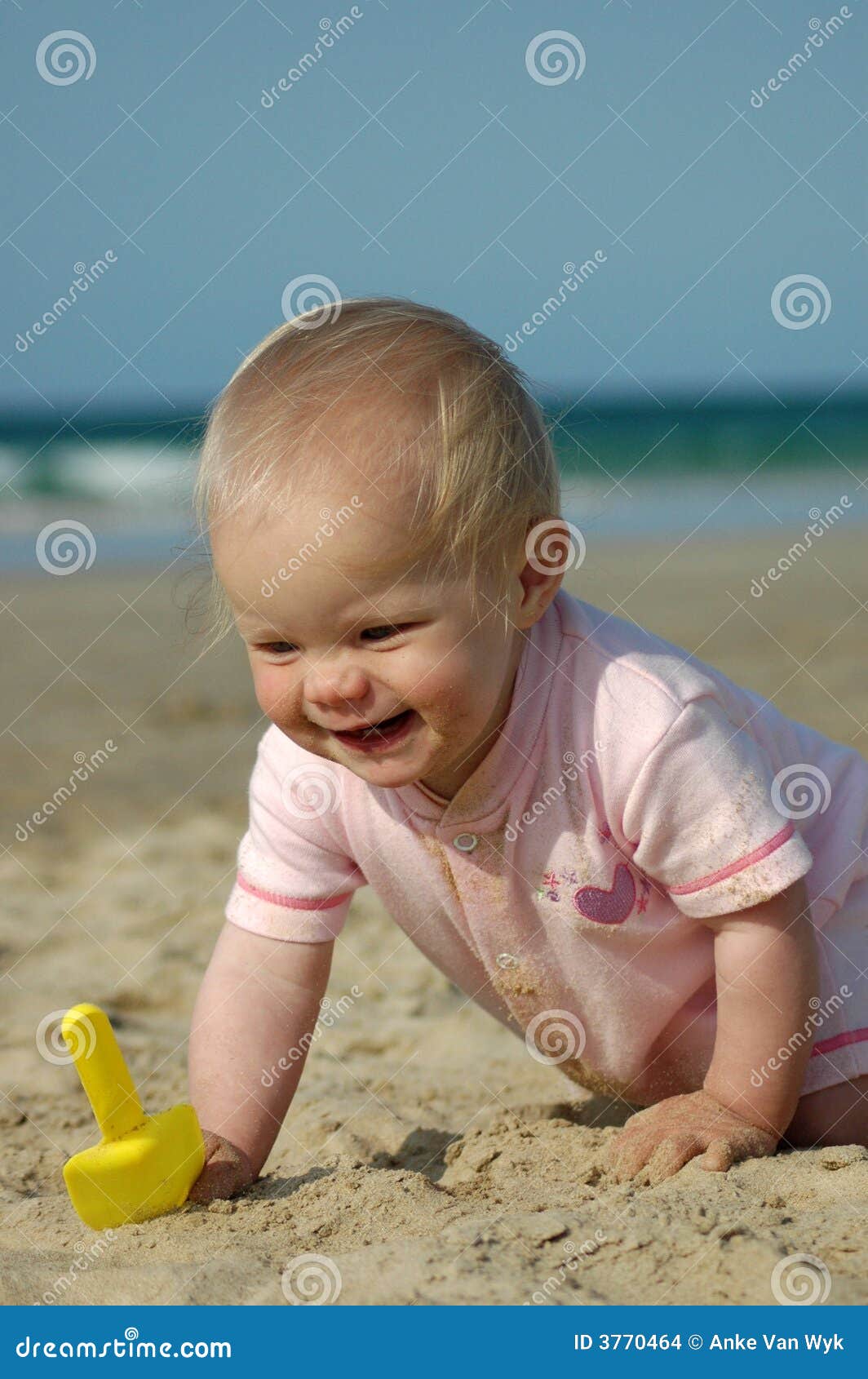 Baby summer fun stock photo. Image of baby, childhood - 3770464