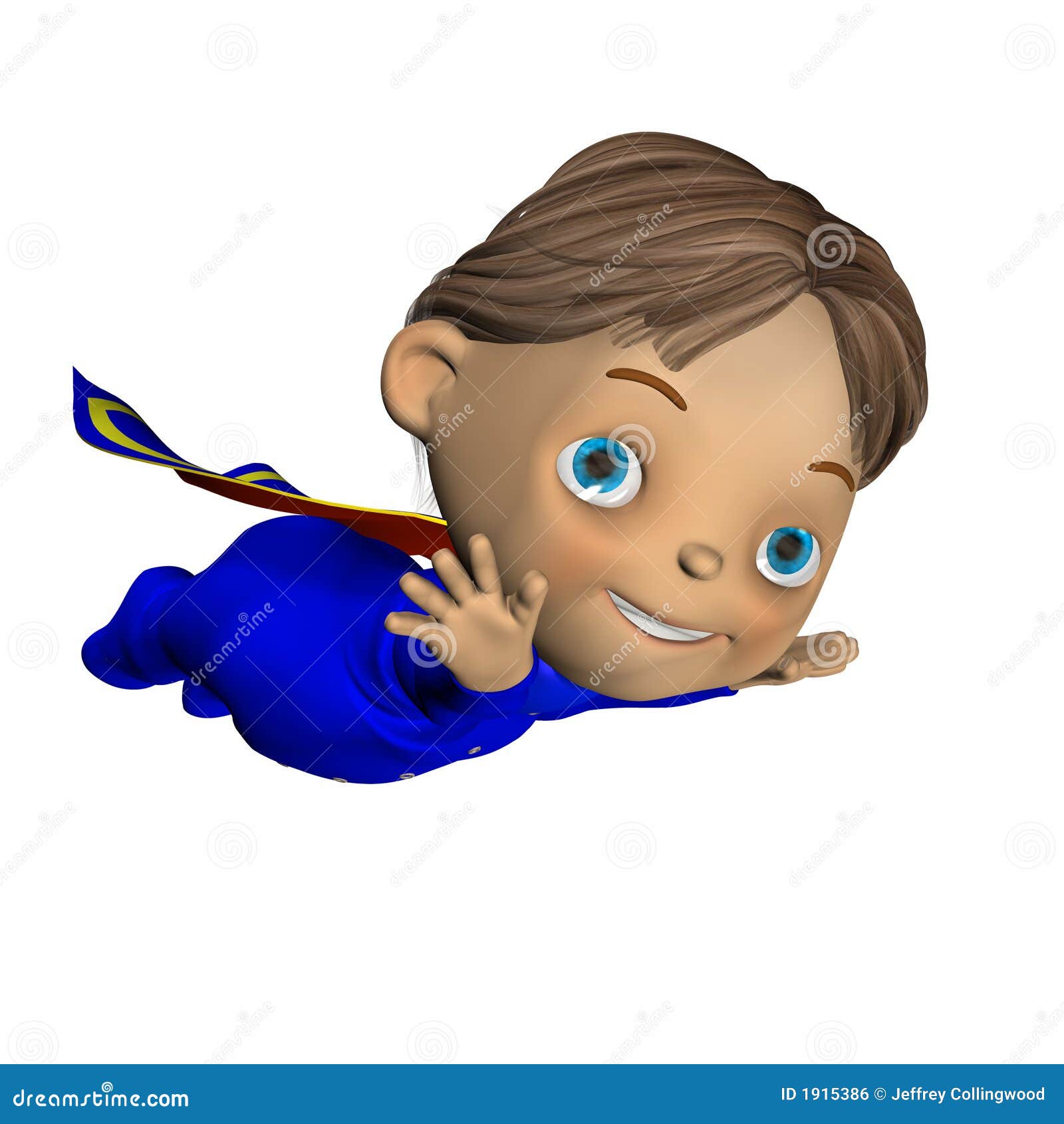 Baby - Super Hero 2 stock illustration. Illustration of imagine - 1915386