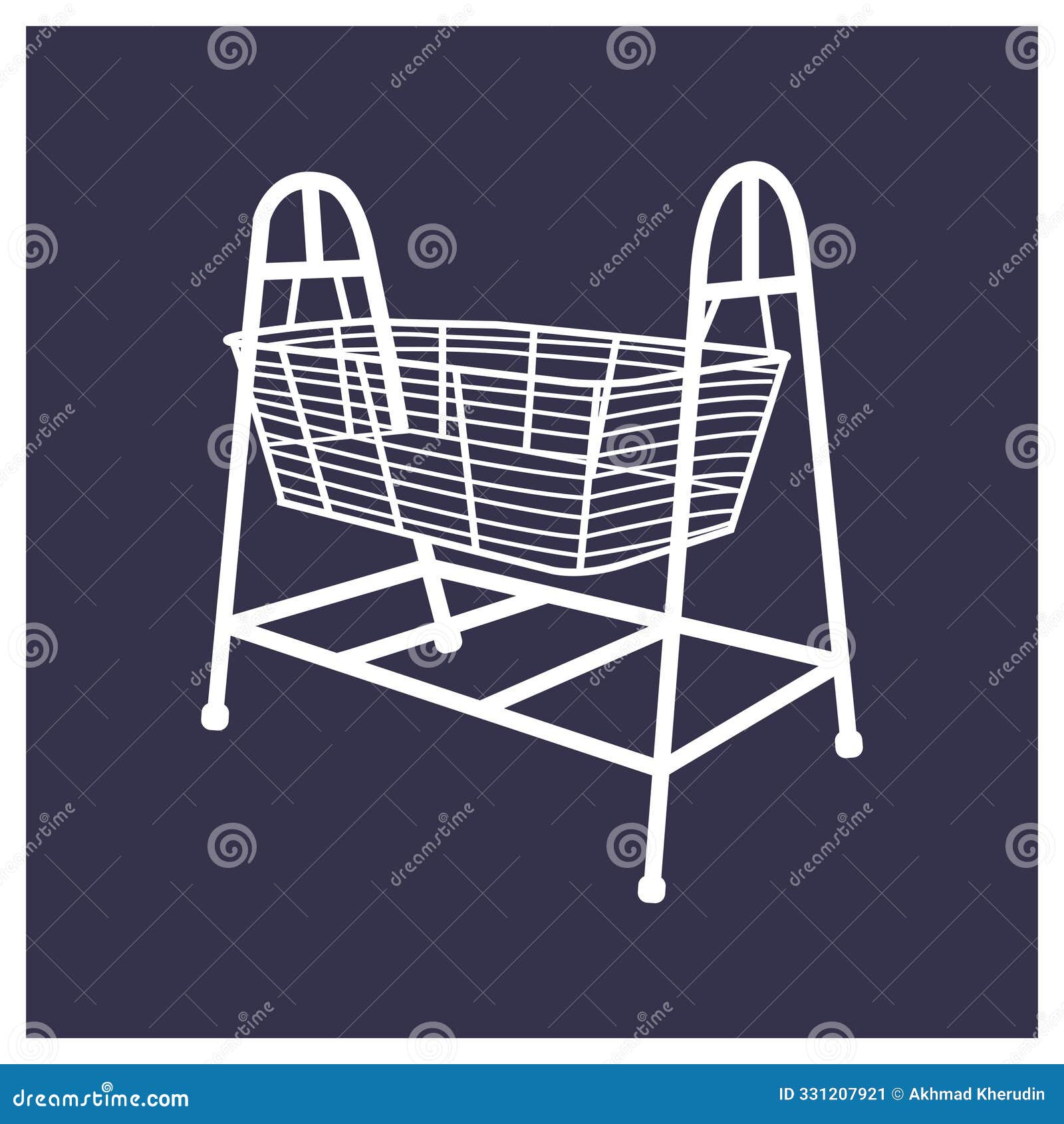 Baby swing icon stock illustration. Illustration of playful - 331207921