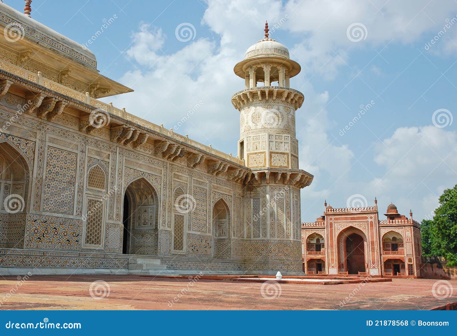 Baby Taj in Agra, India stock photo. Image of asia, mausoleum - 21878568