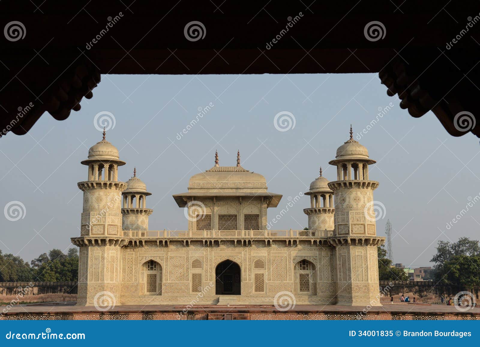 Baby Taj in Agra India stock afbeelding. Image of beeld - 34001835