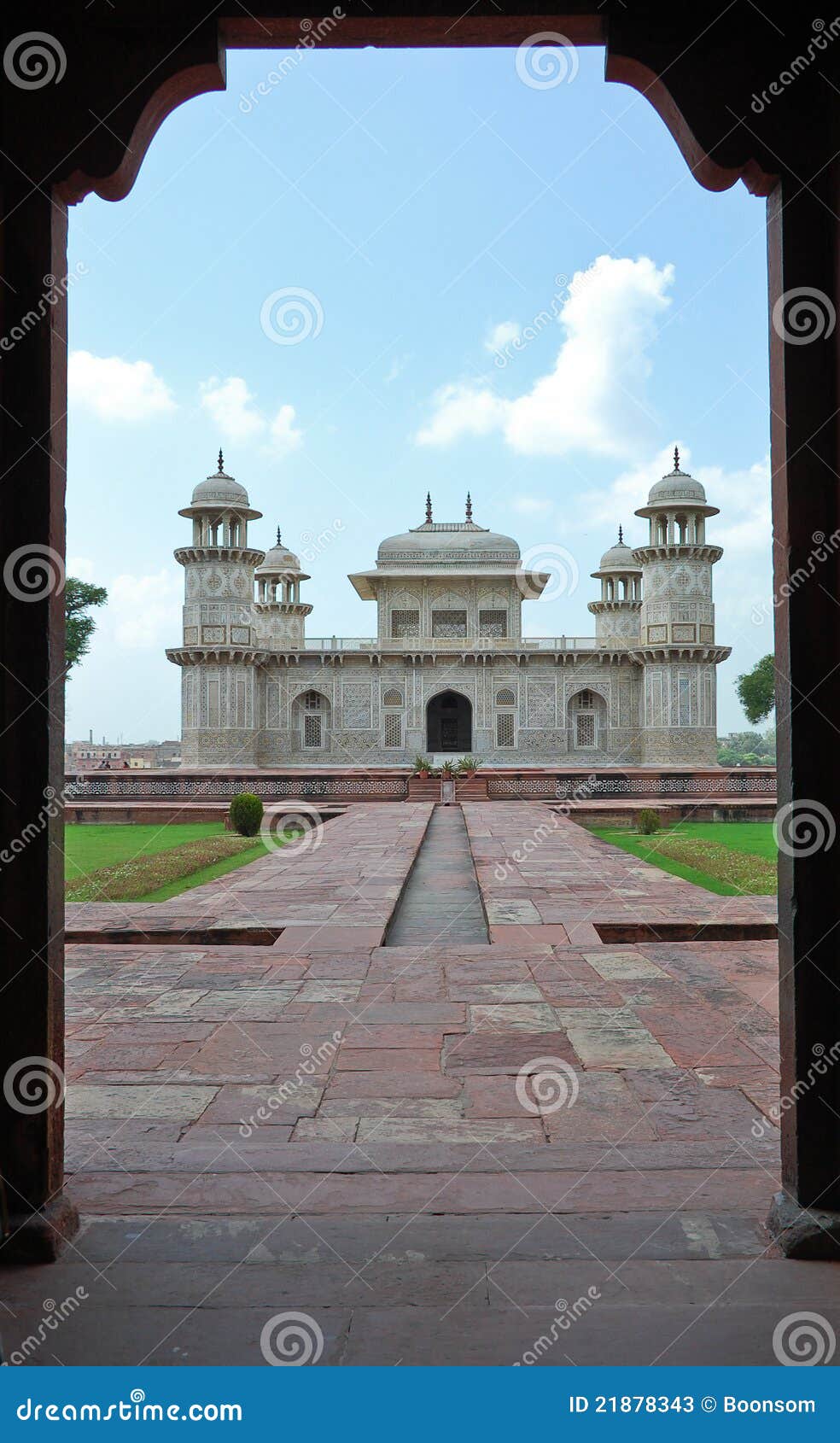 Baby Taj in Frame View, India Stock Image - Image of white, travel ...