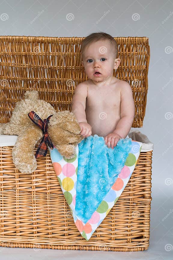 Baby and Teddy stock image. Image of toddler, teddy, gorgeous - 2449281