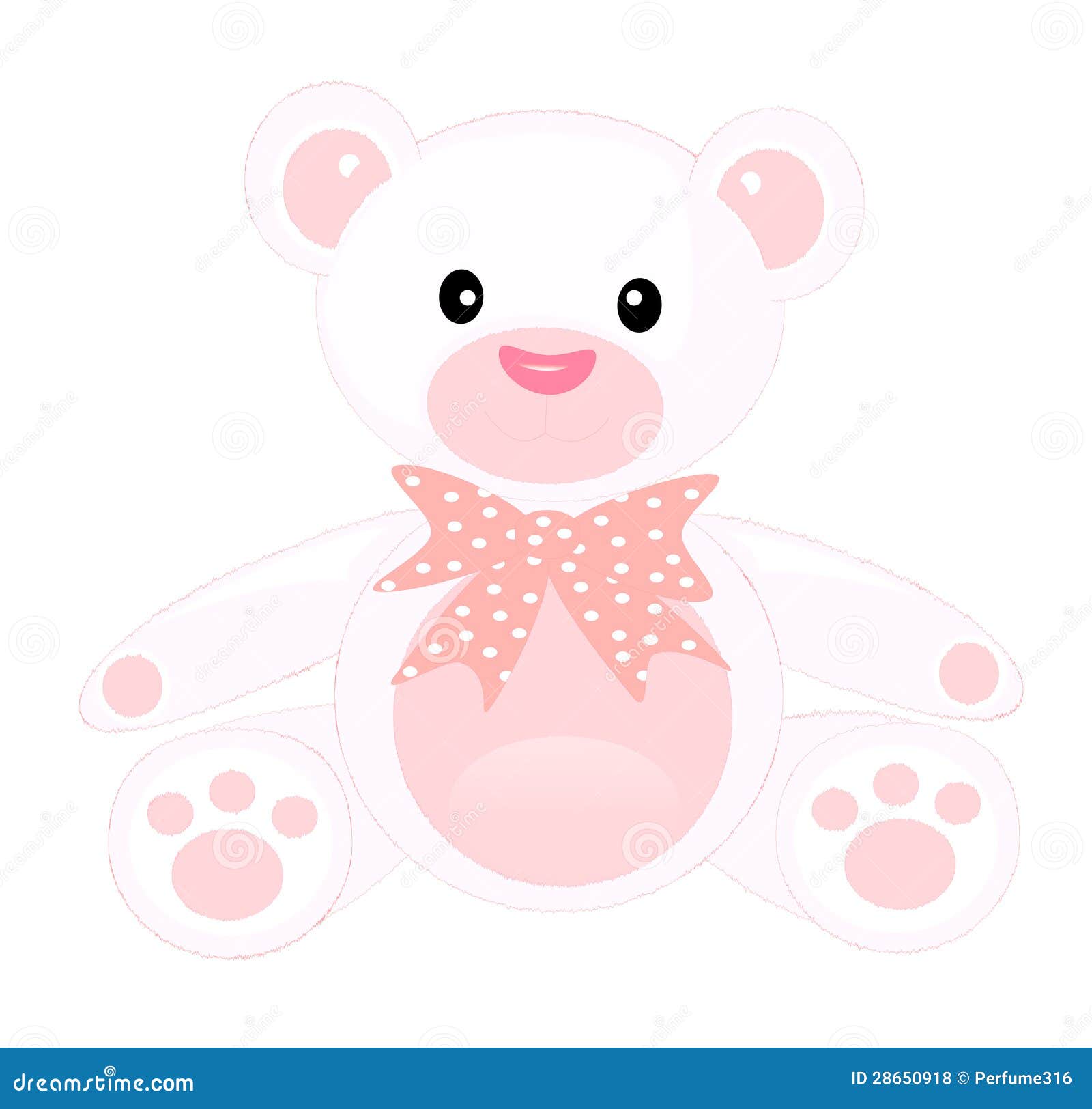Baby Boy Teddy Bear Vector Illustration | CartoonDealer.com #30670130