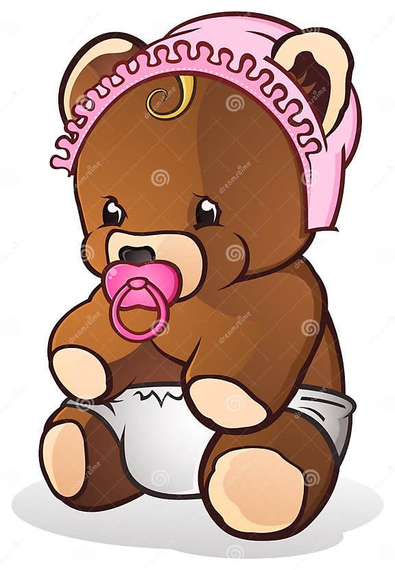 Baby Teddy Bear stock vector. Illustration of child, toddler - 17504738